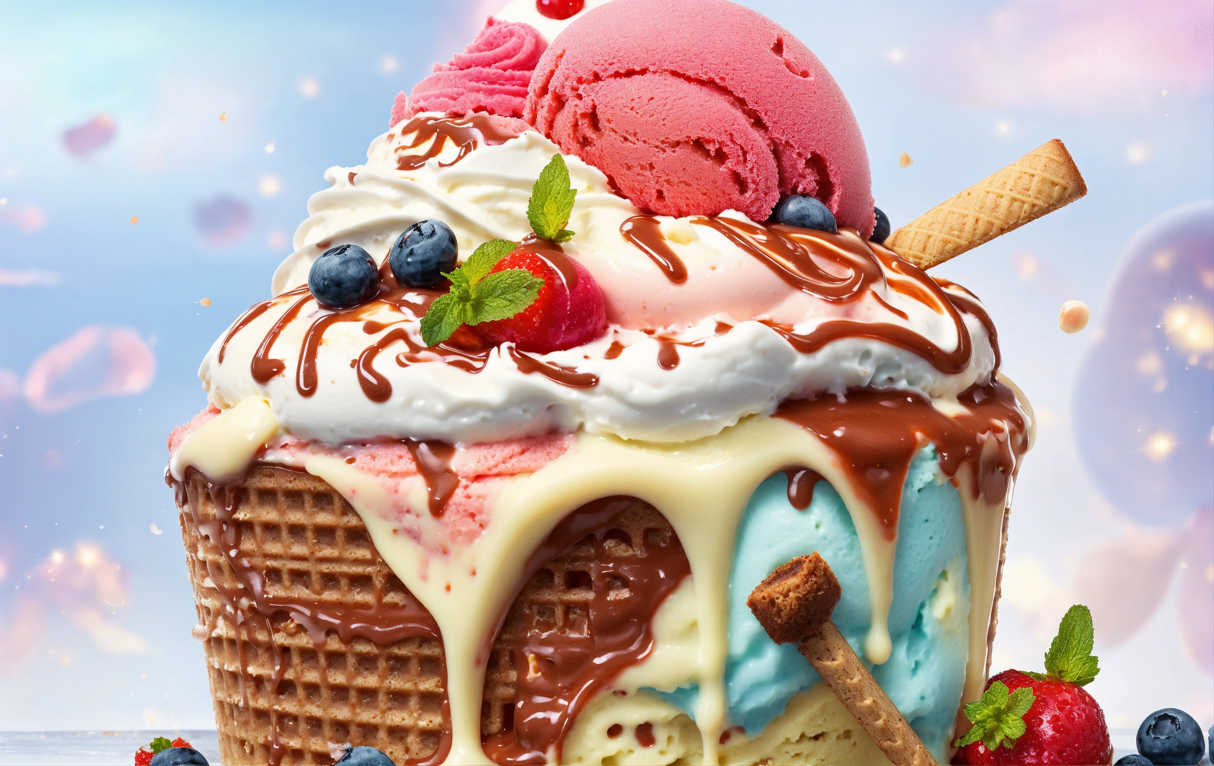 Lexica - Magical ice cream treat