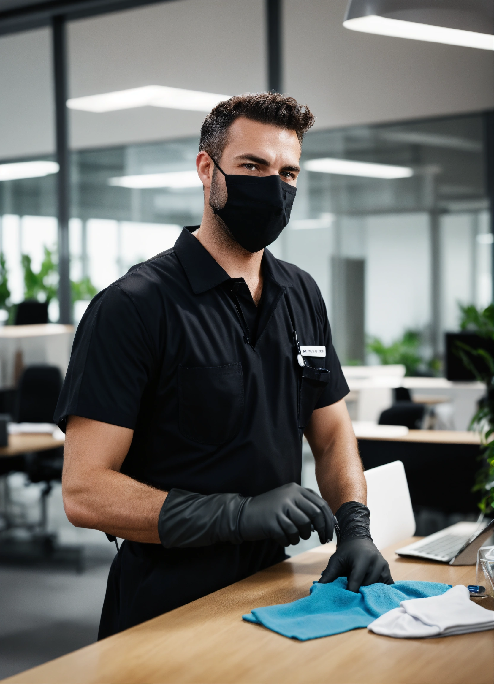 Lexica - Please create a realistic imagem of a European man working as ...