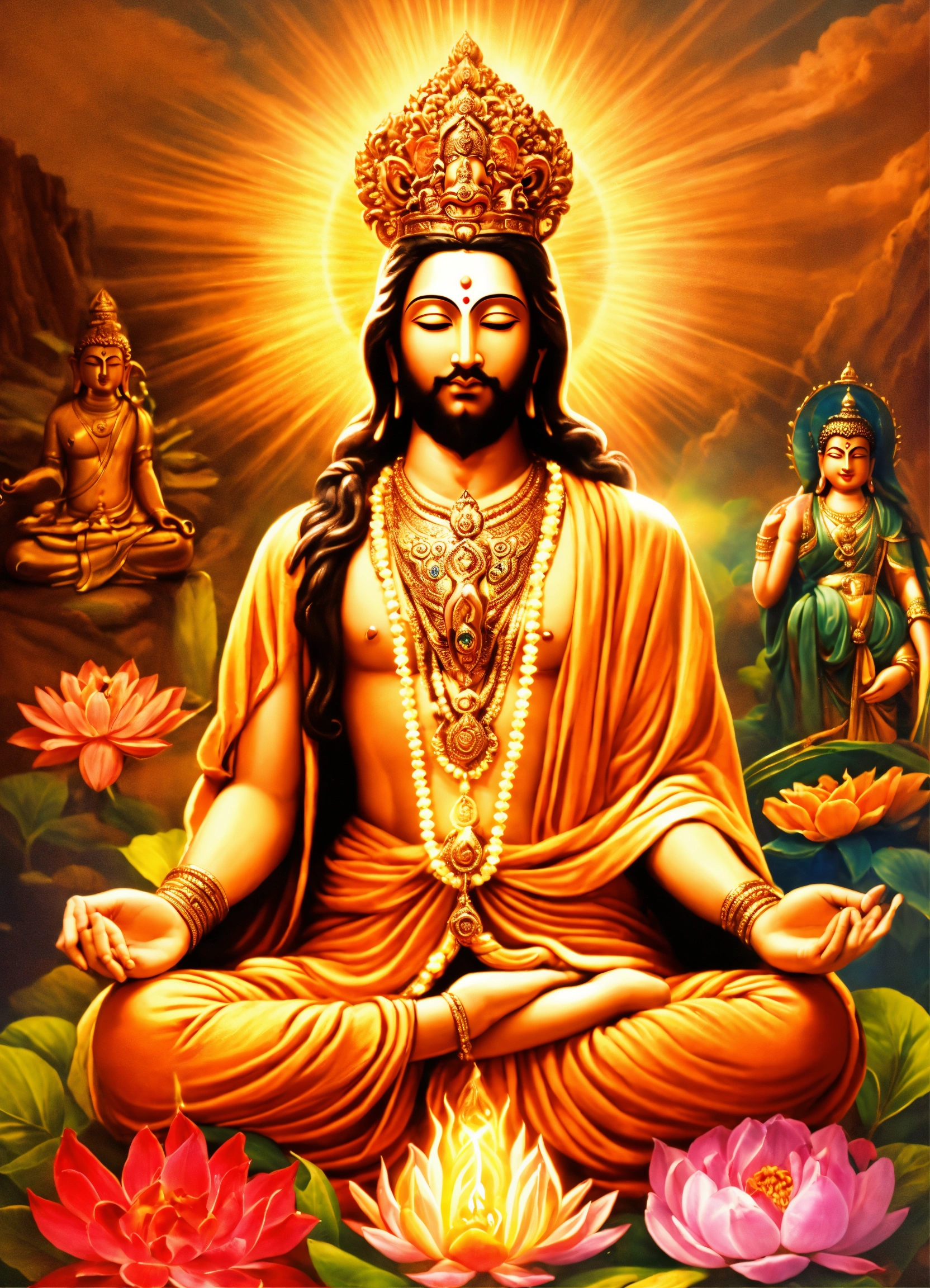 Lexica - Jesus, buddha, virgin mary, Mohamed, shiva, shakti, brahma ...