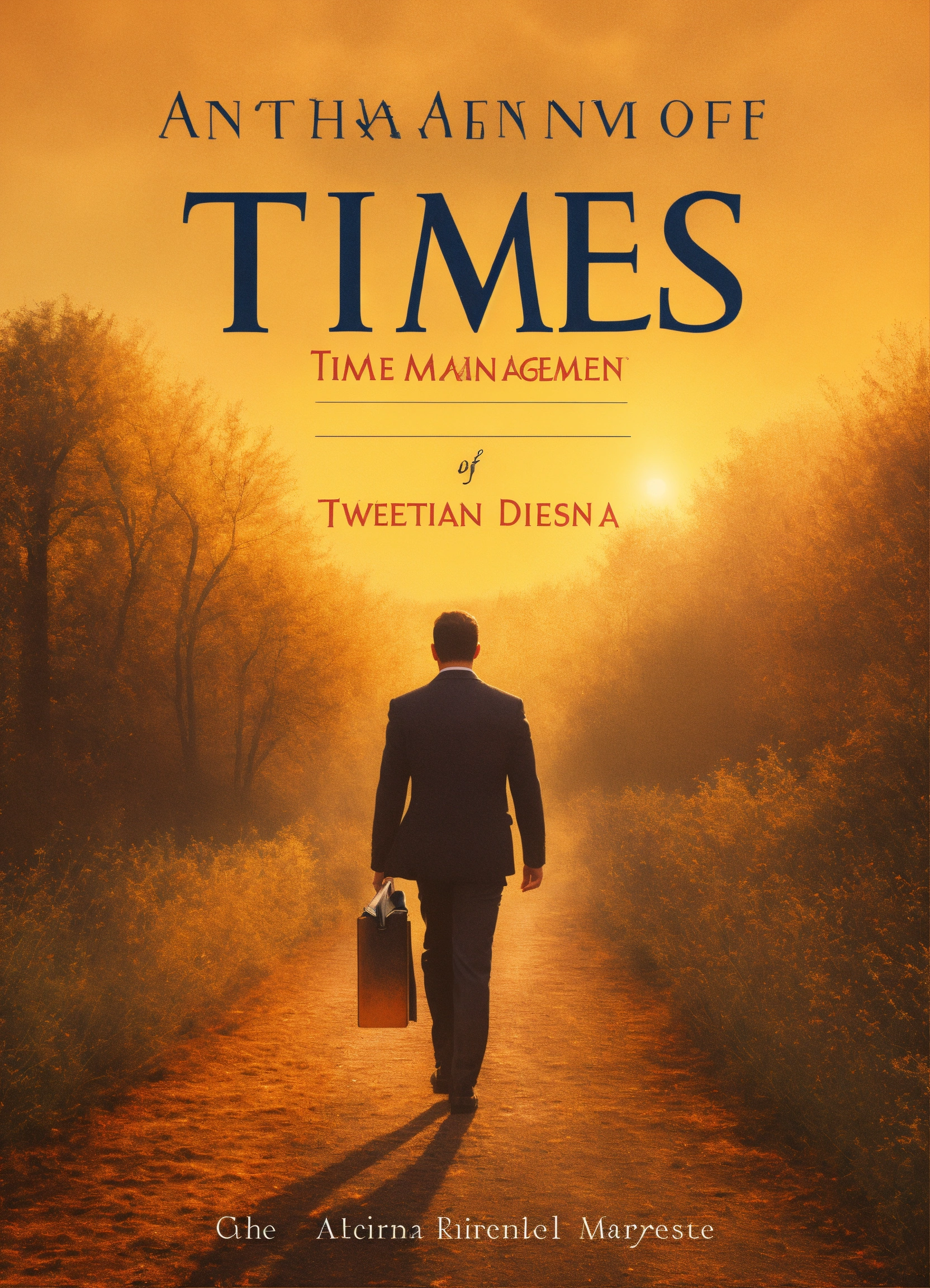 Lexica Book Cover For A Book About Time Management