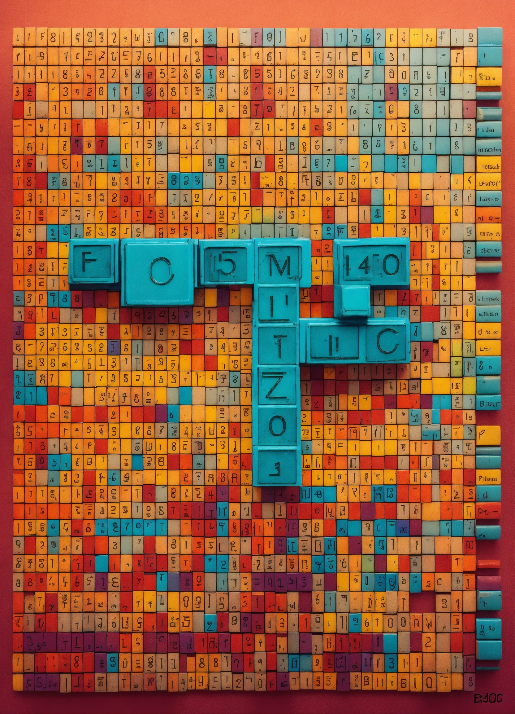 Lexica - Letras cayendo de una maquina de escribir con un fondo en ...