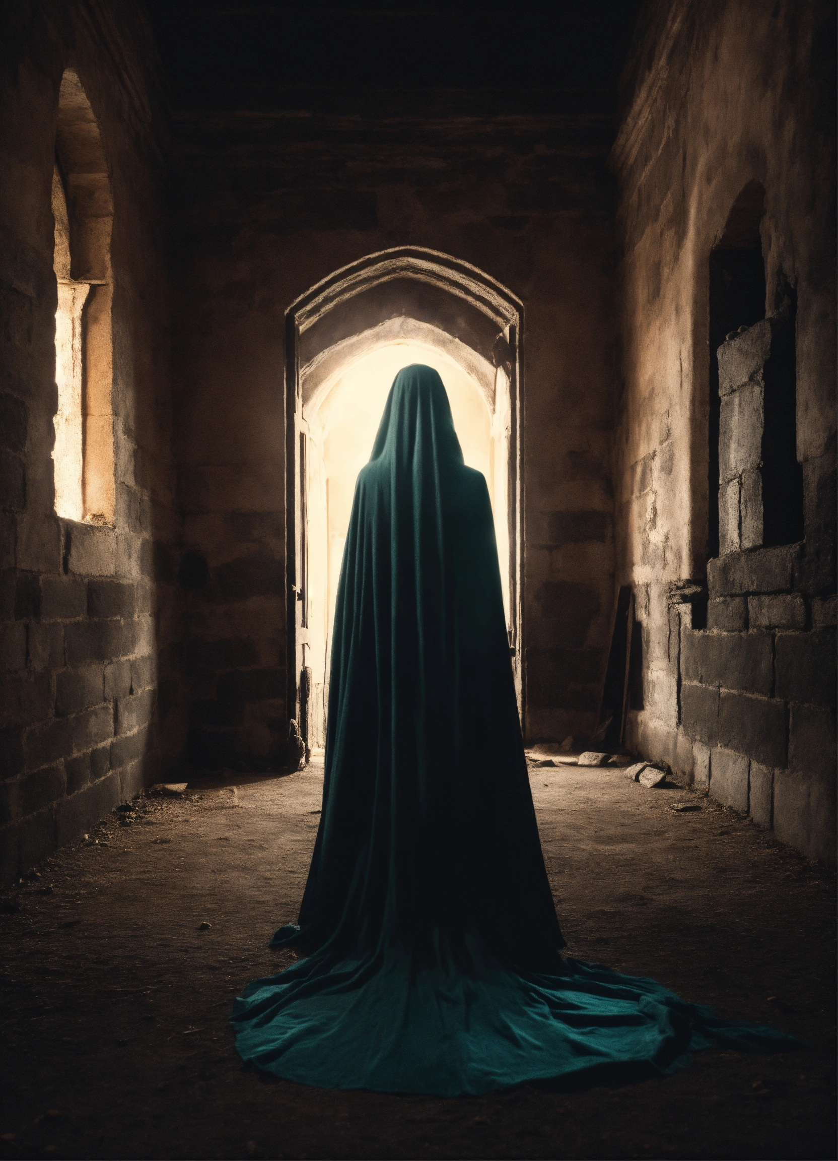 Lexica - WOMEN GHOST WITH NO EYES AT ALL IN DARK NIGHT LOCATION CREEPY ...