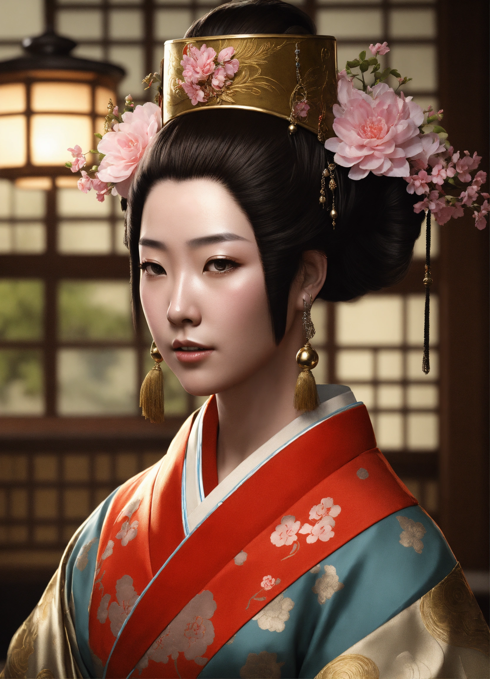 Lexica - Edo period nanako, Ford Hallam style, Silver, highly detailed, artstation, concept art ...