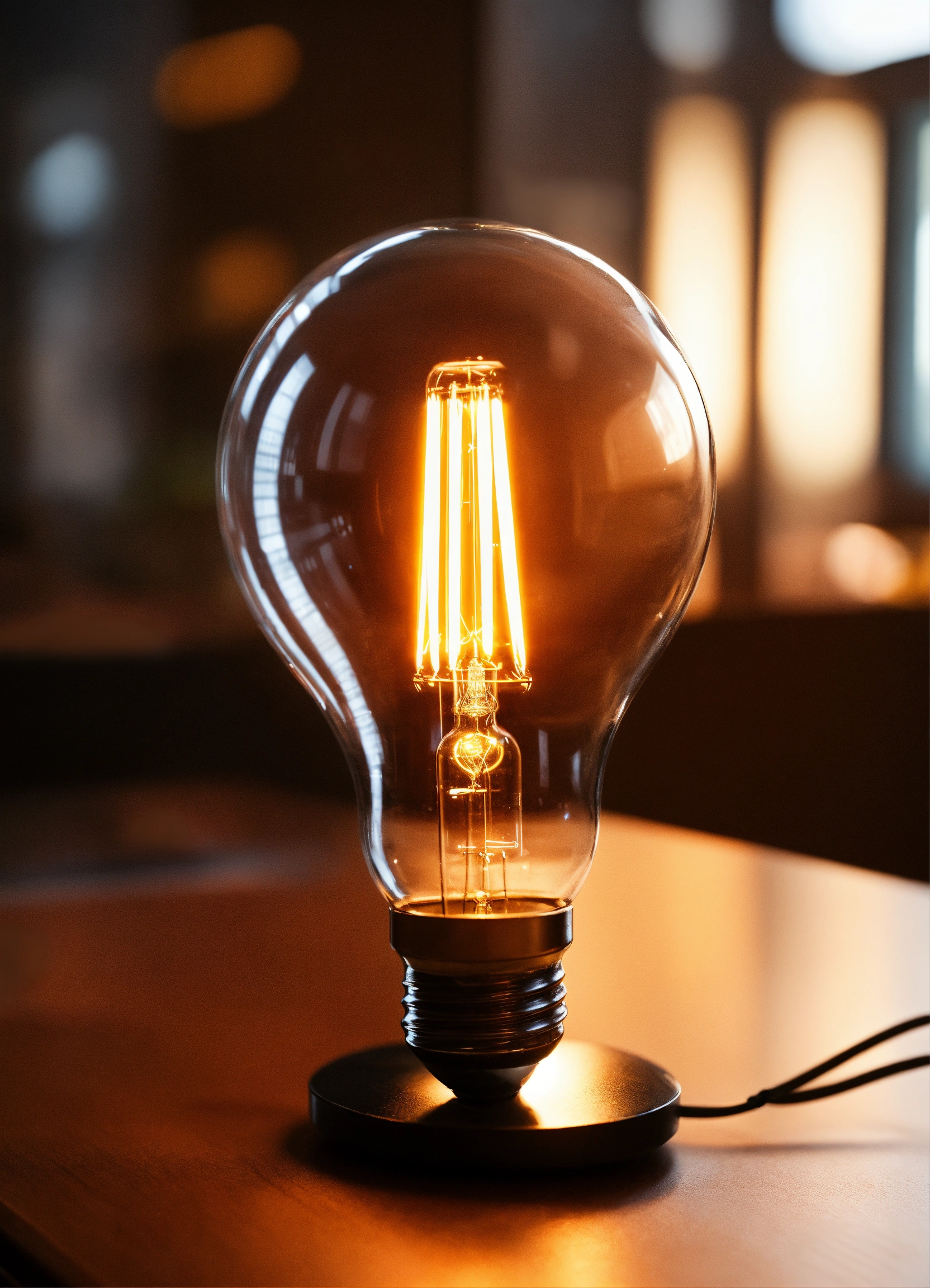 Lexica - A futuristic light bulb (hint), elegant, ultracontemporary ...