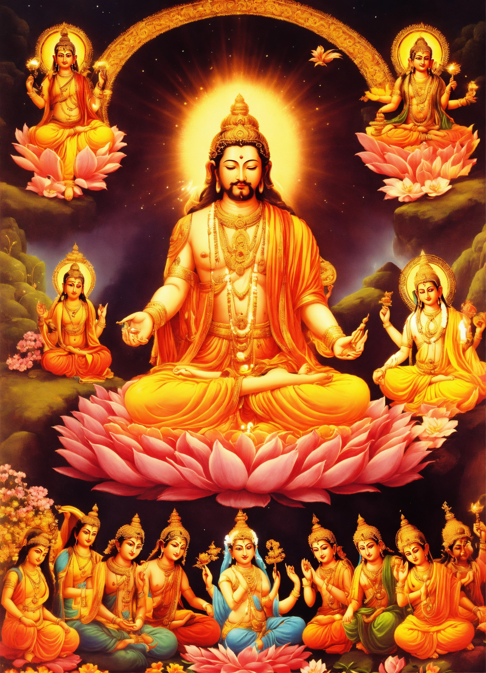 Lexica - Jesus, buddha, virgin mary, Mohamed, shiva, shakti, brahma ...