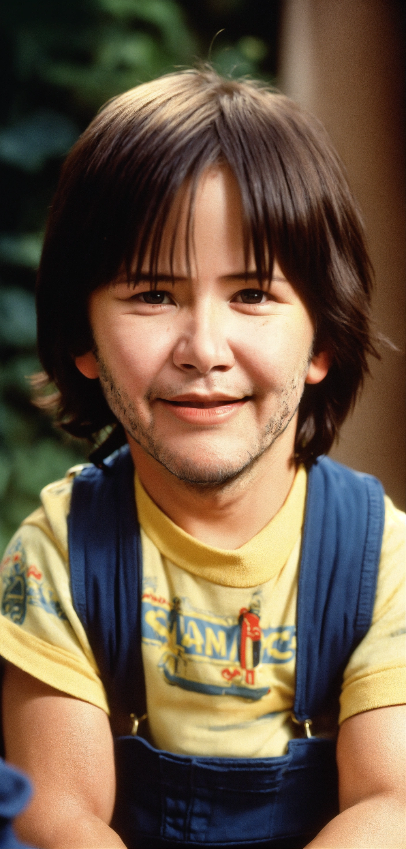 Lexica - Keanu Reeves as a cute baby