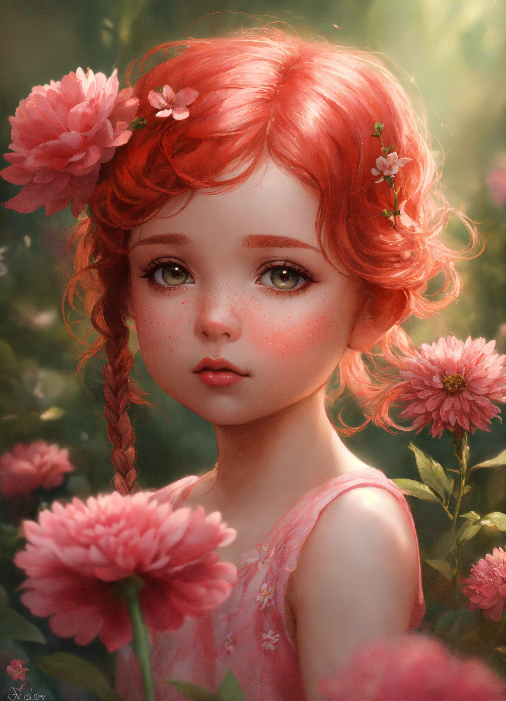 Lexica - Portrait and shot full body of a sweetness pink Baby Fairy ...