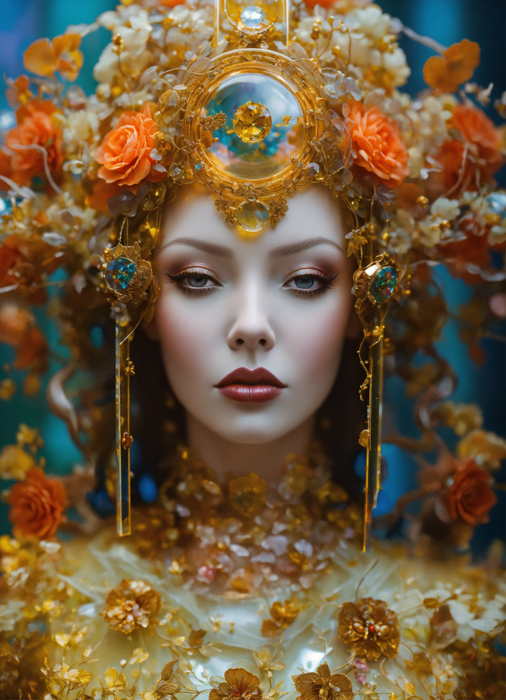 Lexica - Close up portrait Photography, of the plexiglass transparent ...