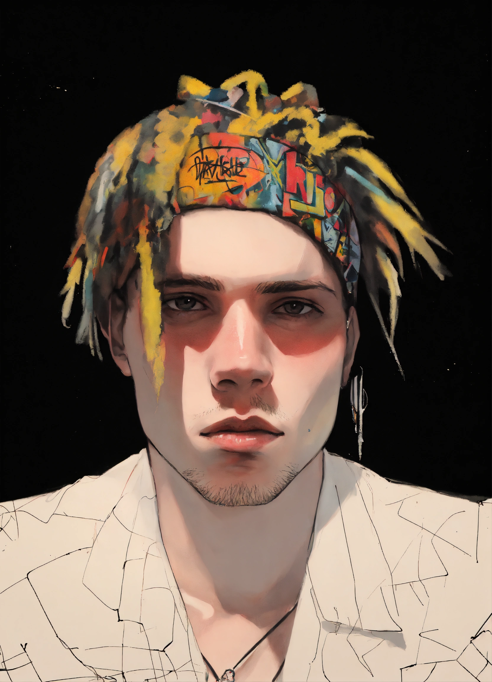 Lexica - Punk, punk aesthetic, profile, man, profile picture, male ...