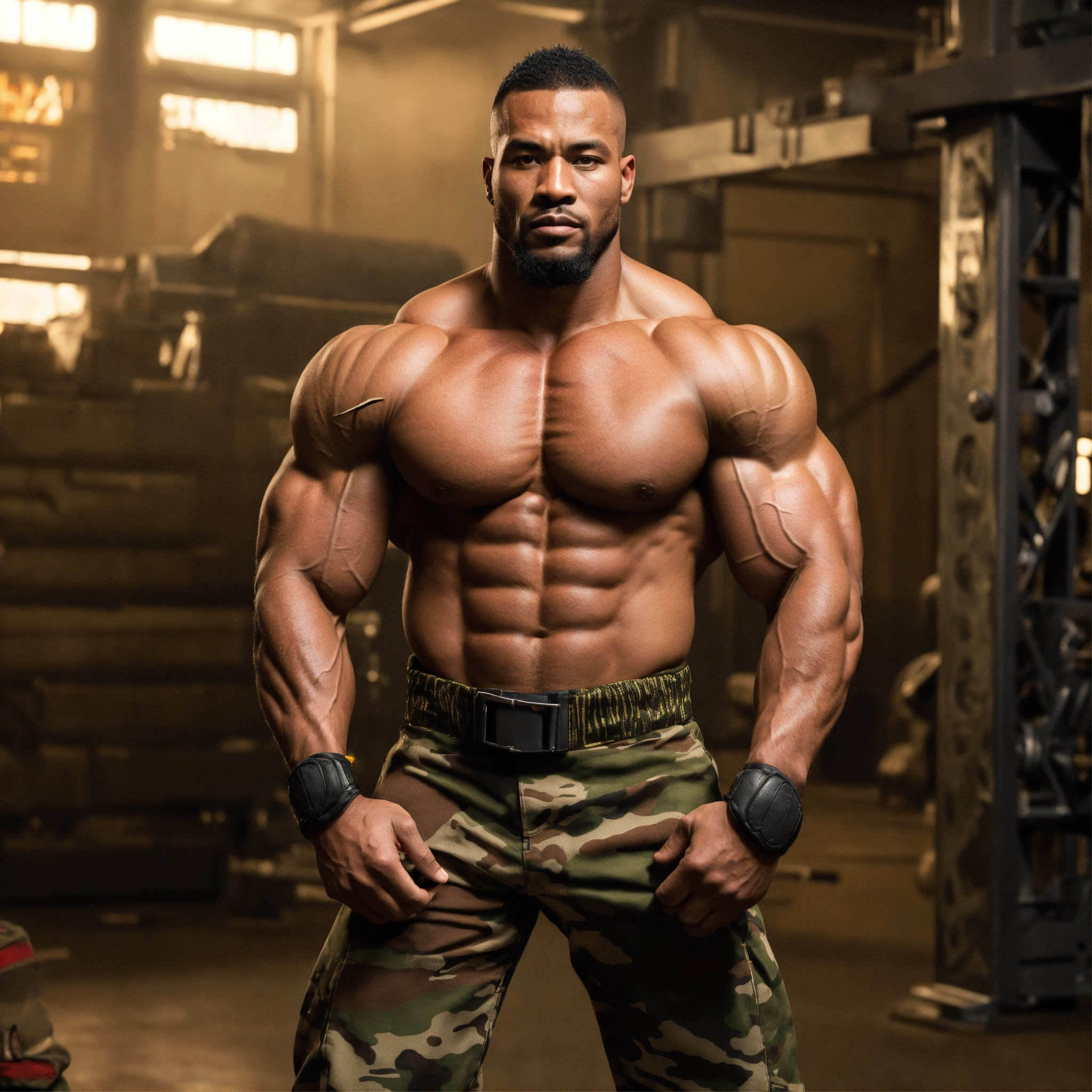 Lexica - 30-year-old man with big muscles, big bodybuilder, body like a ...