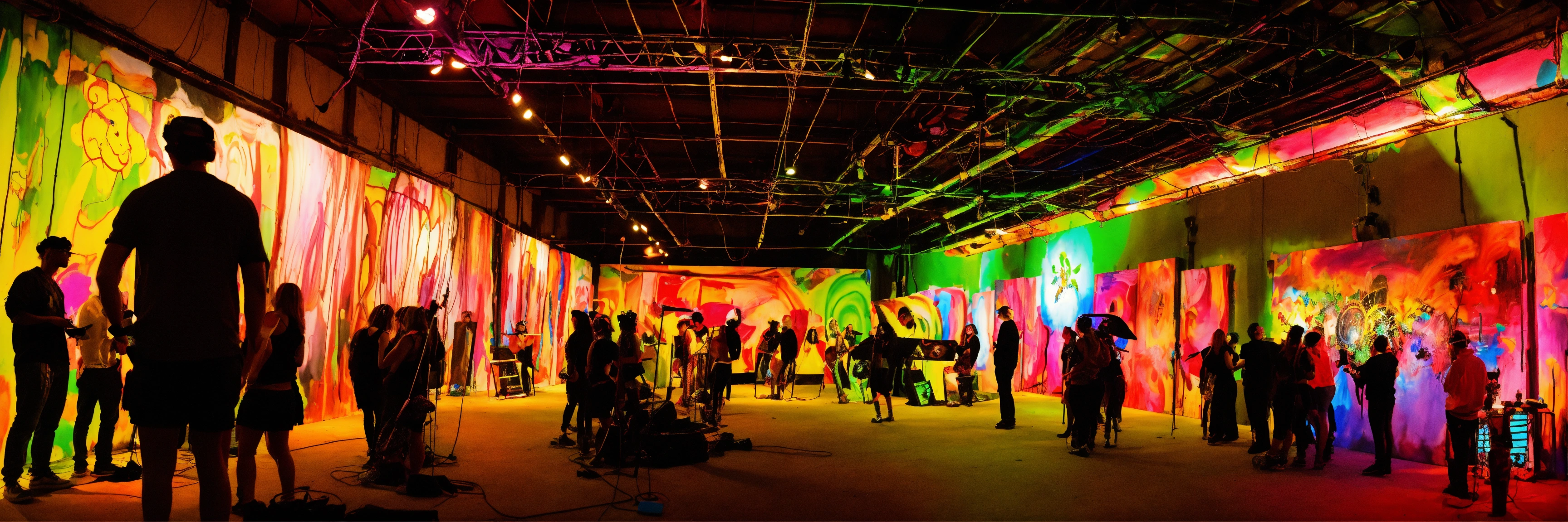 Lexica - Art bomb warehouse, experience, underground gallery, open art ...