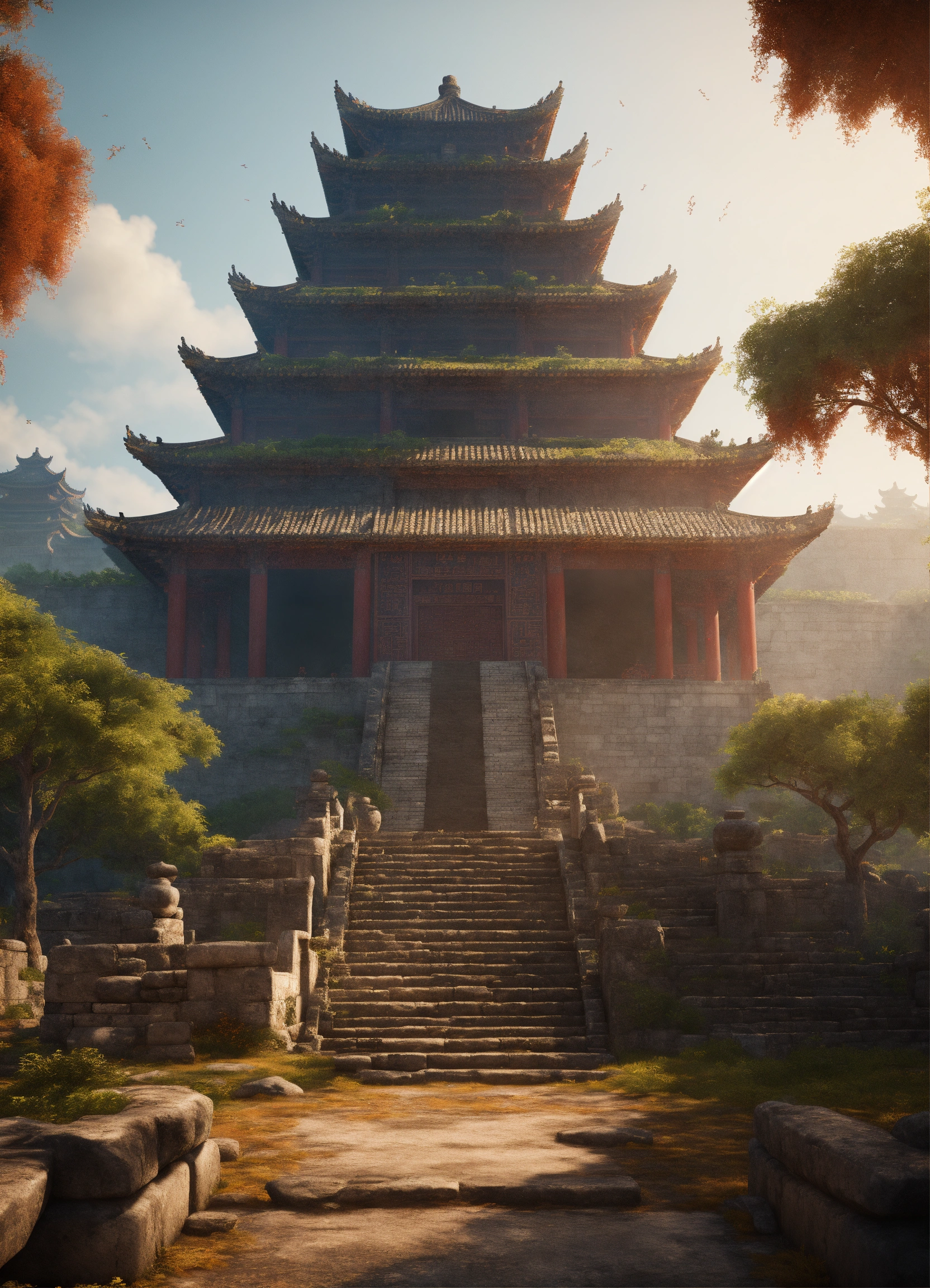 Lexica - The ancient Chinese citadel was abandoned transcription of the ...