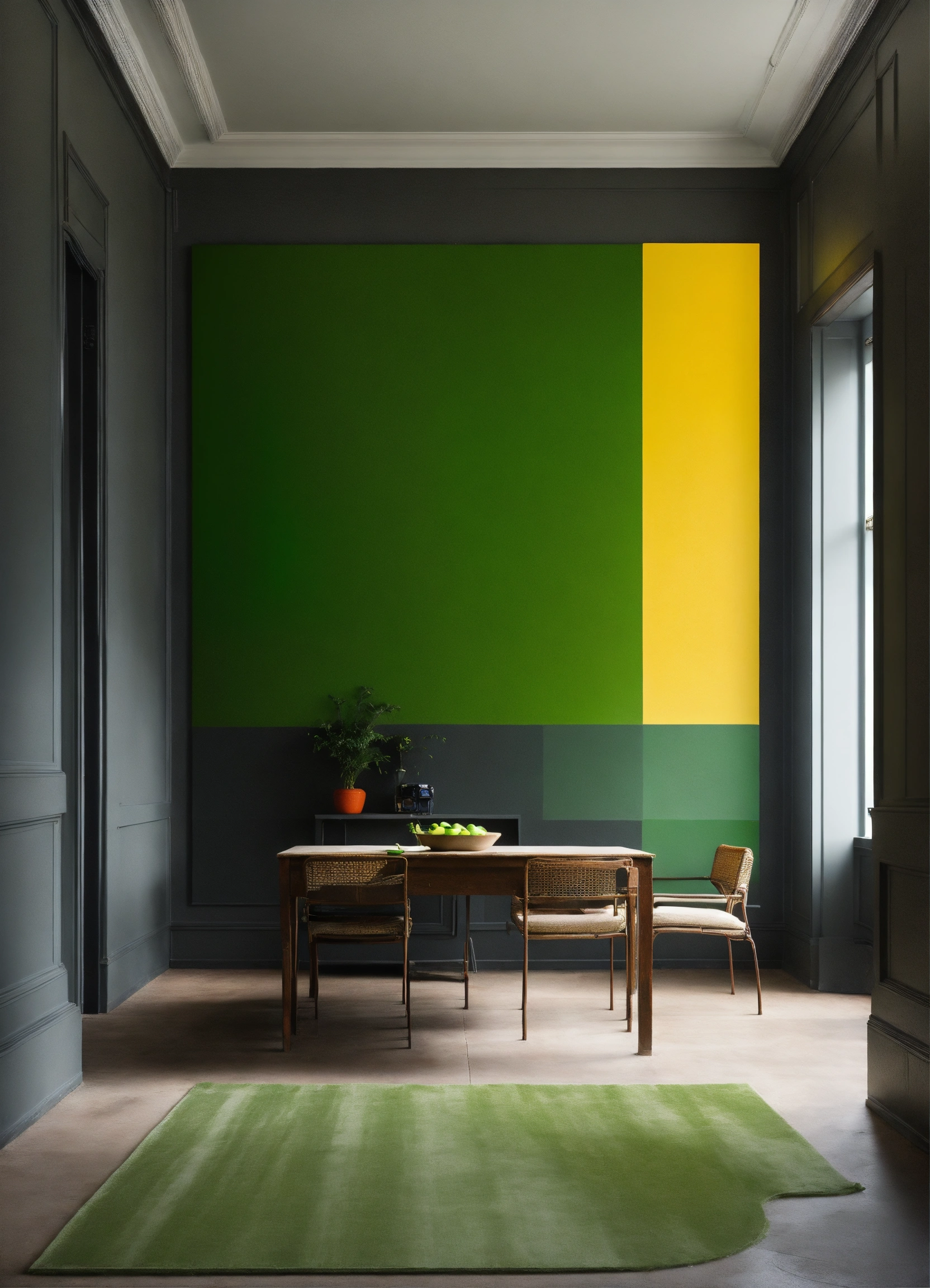 Lexica - Mark rothko style of wall with james turrell style modern ...