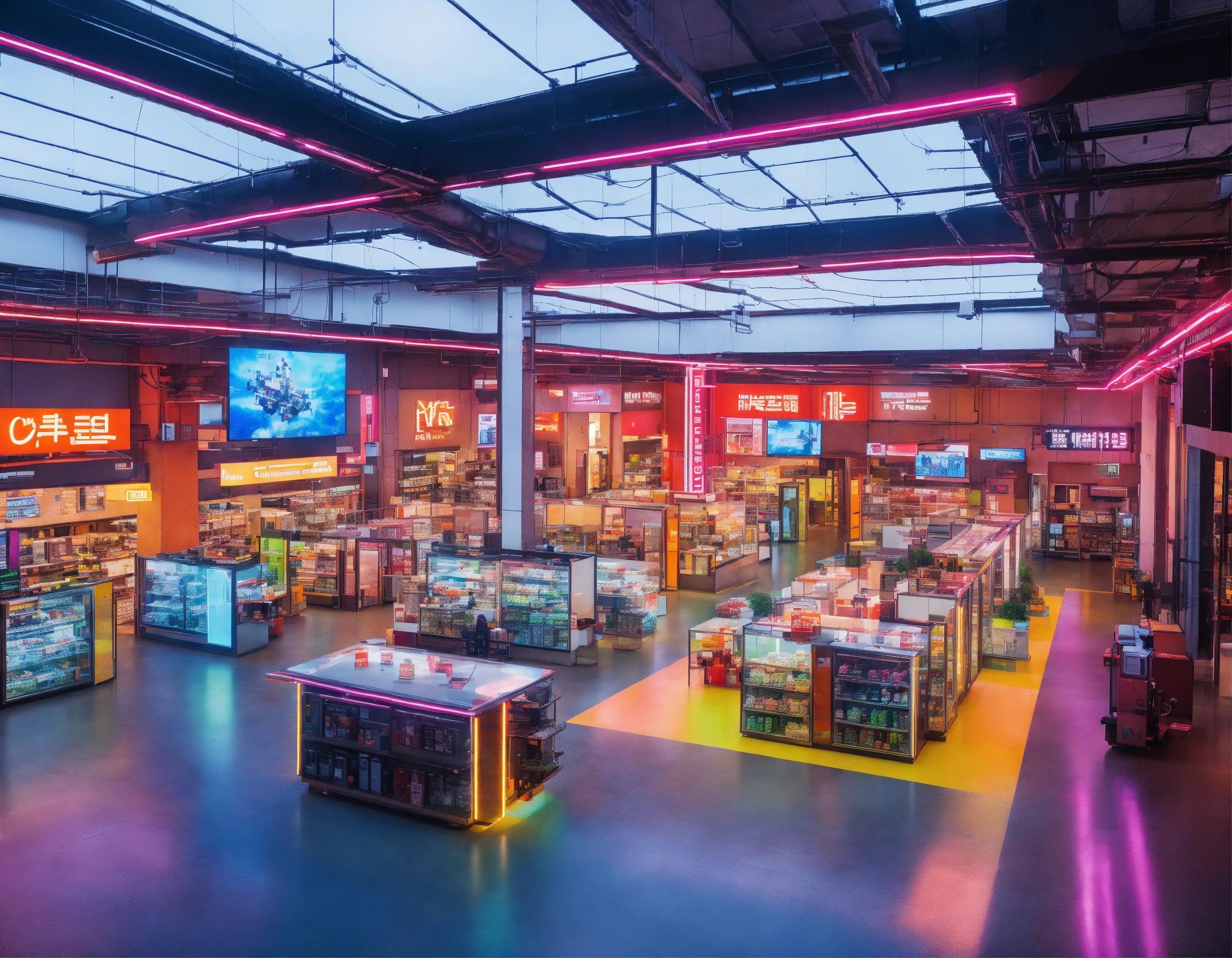 Lexica - A retail shop, food center, comfortable dining area, shop ...