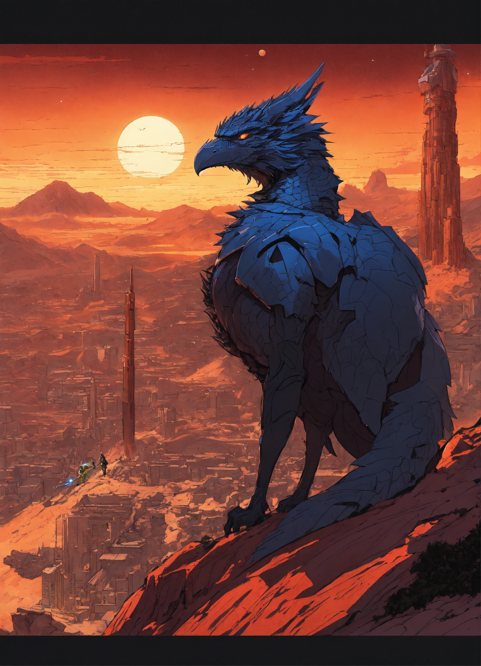 Lexica - Dragon hybrid mutated Male & female werewolves\raven Batman ...