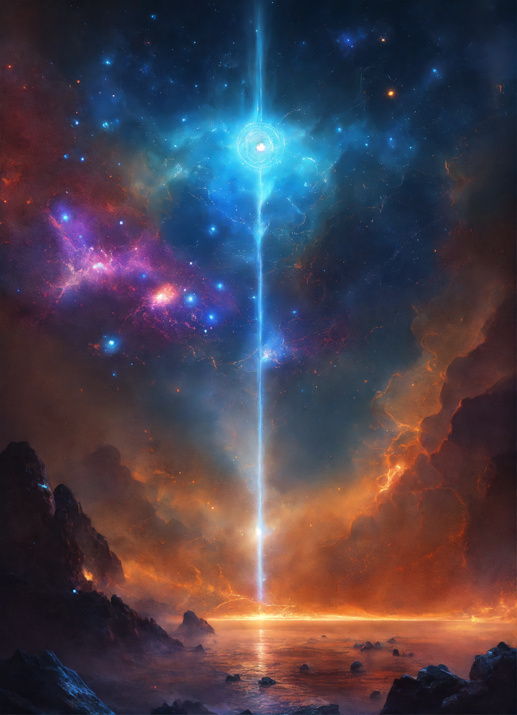 Lexica - The azure Astral Plane, rippling with vortexes and streams of ...