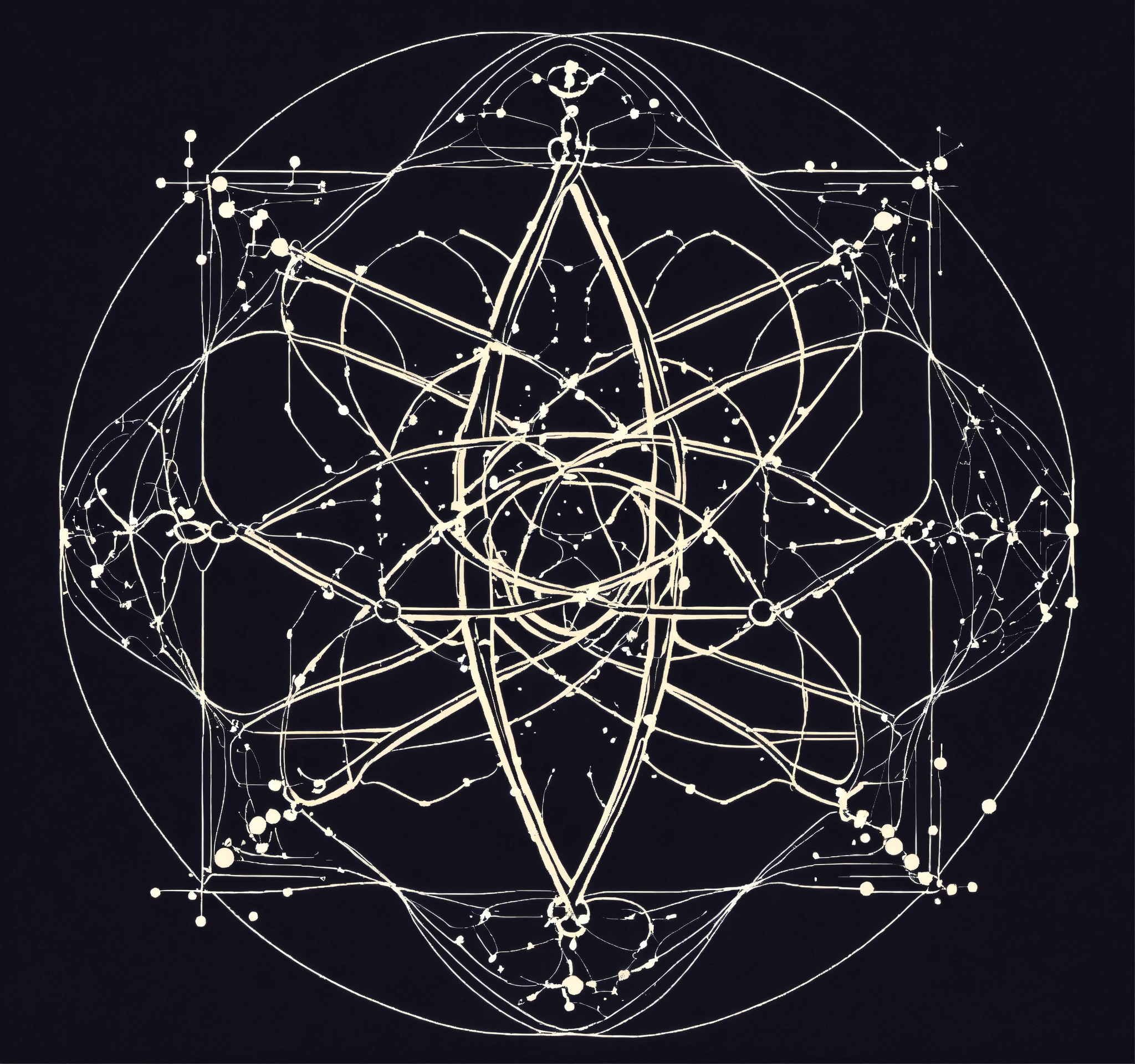 Lexica - Simple clean secular religious symbol. Math. Molecules ...