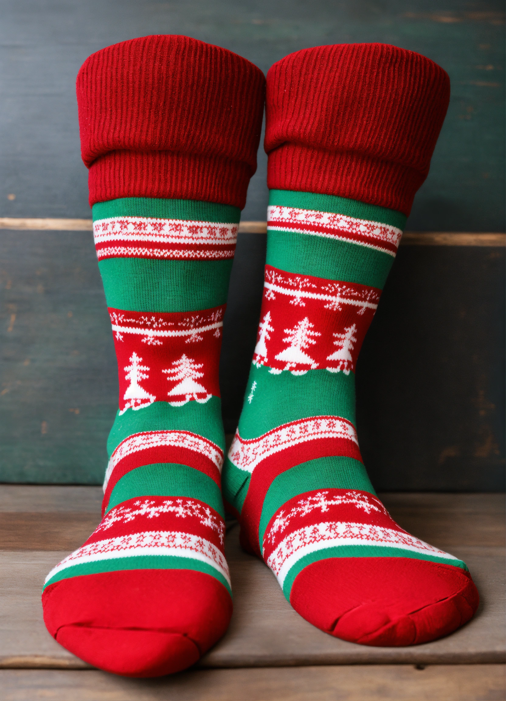 Lexica - Merry Christmas socks pattern
