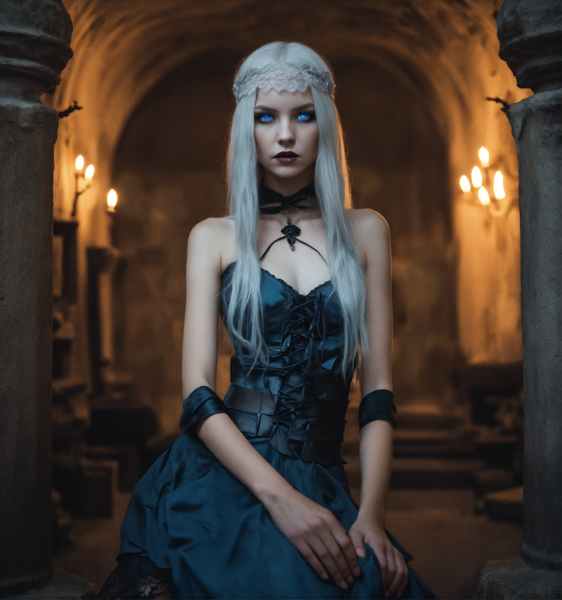 Lexica - Body portrait, sehr kindhafte deadly pale twelve year old ...