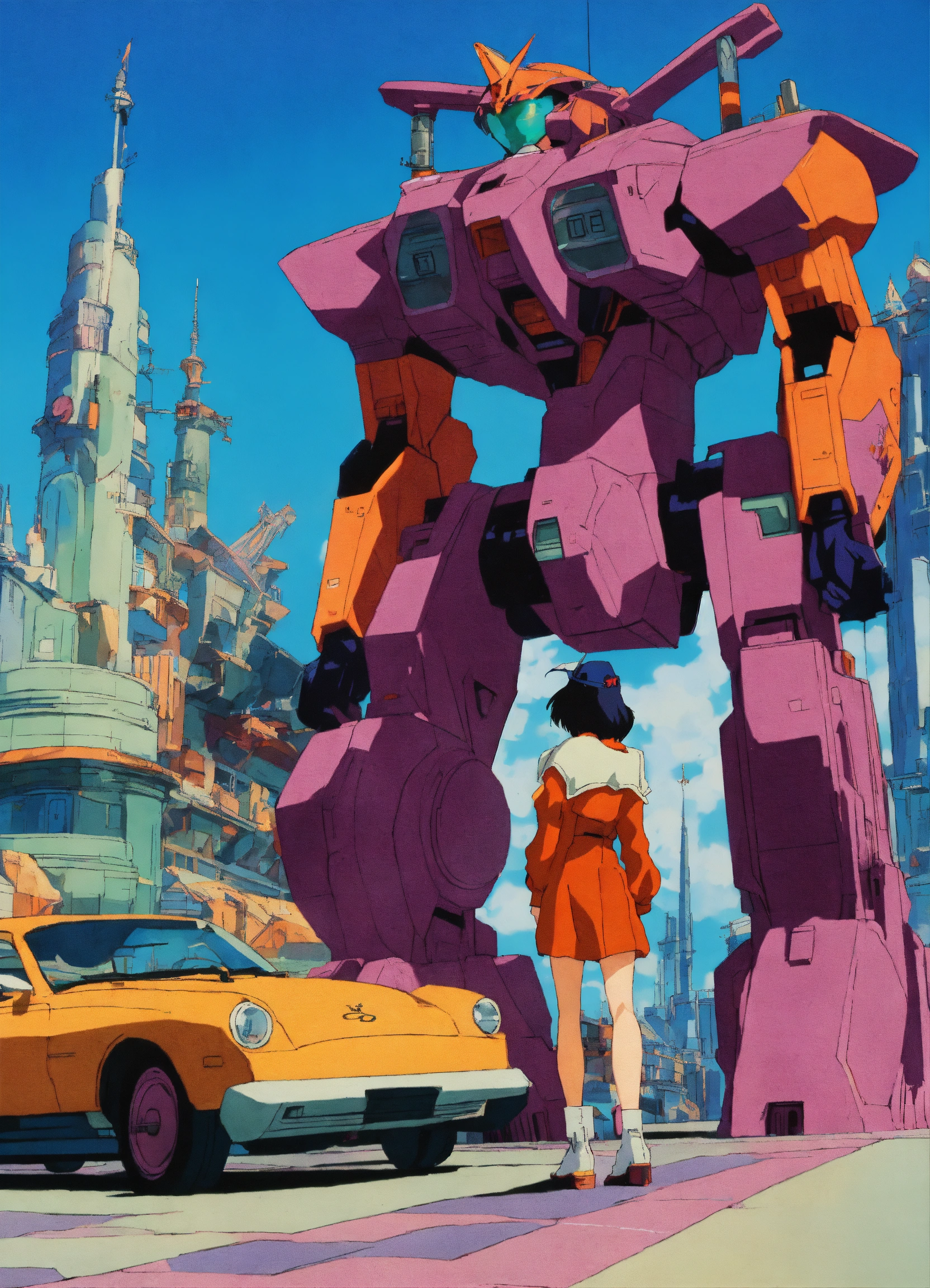 Lexica - The city of atlantis of disney in Vintage anime screenshot ...