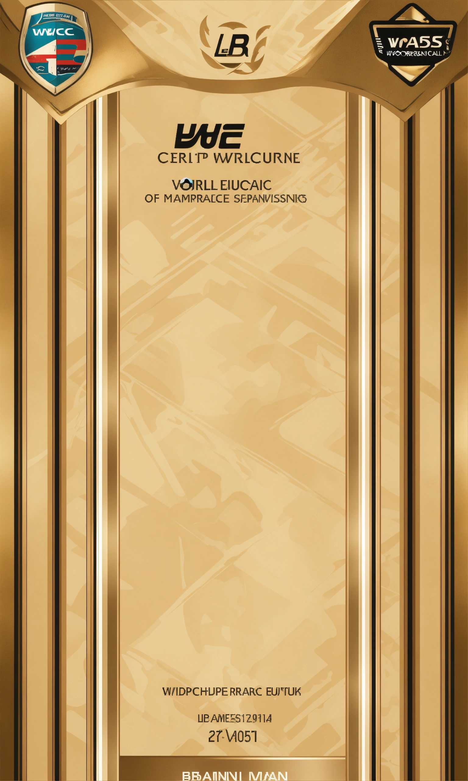 Lexica - WEC World endurance championship card VIP ID pass background ...