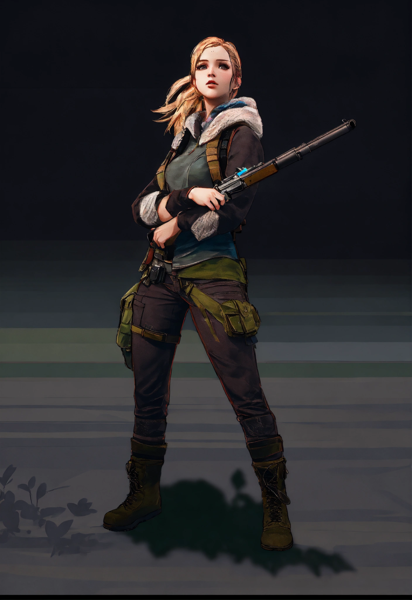 Lexica - 8k photo of cosplayer of Ellie from The Last of Us, in a ...