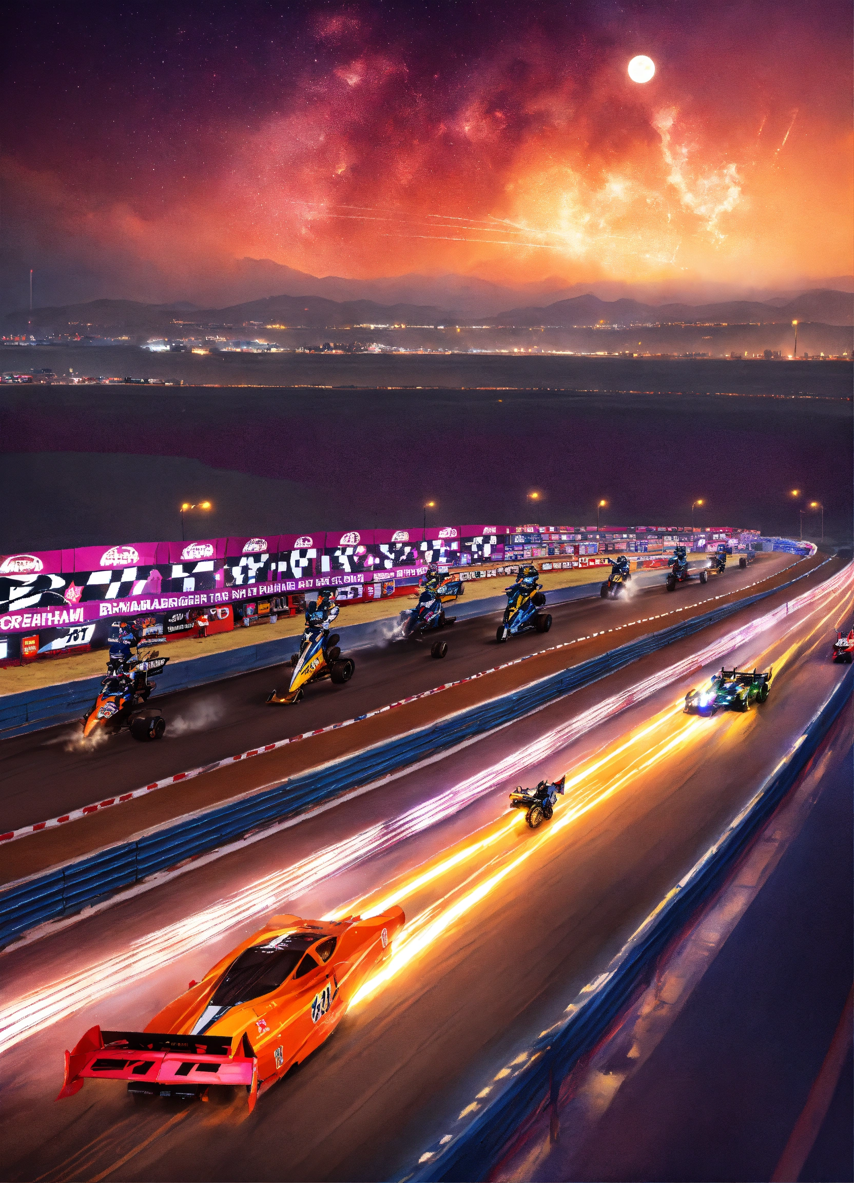 Lexica - Generate a captivating digital illustration of a Bahrain ...