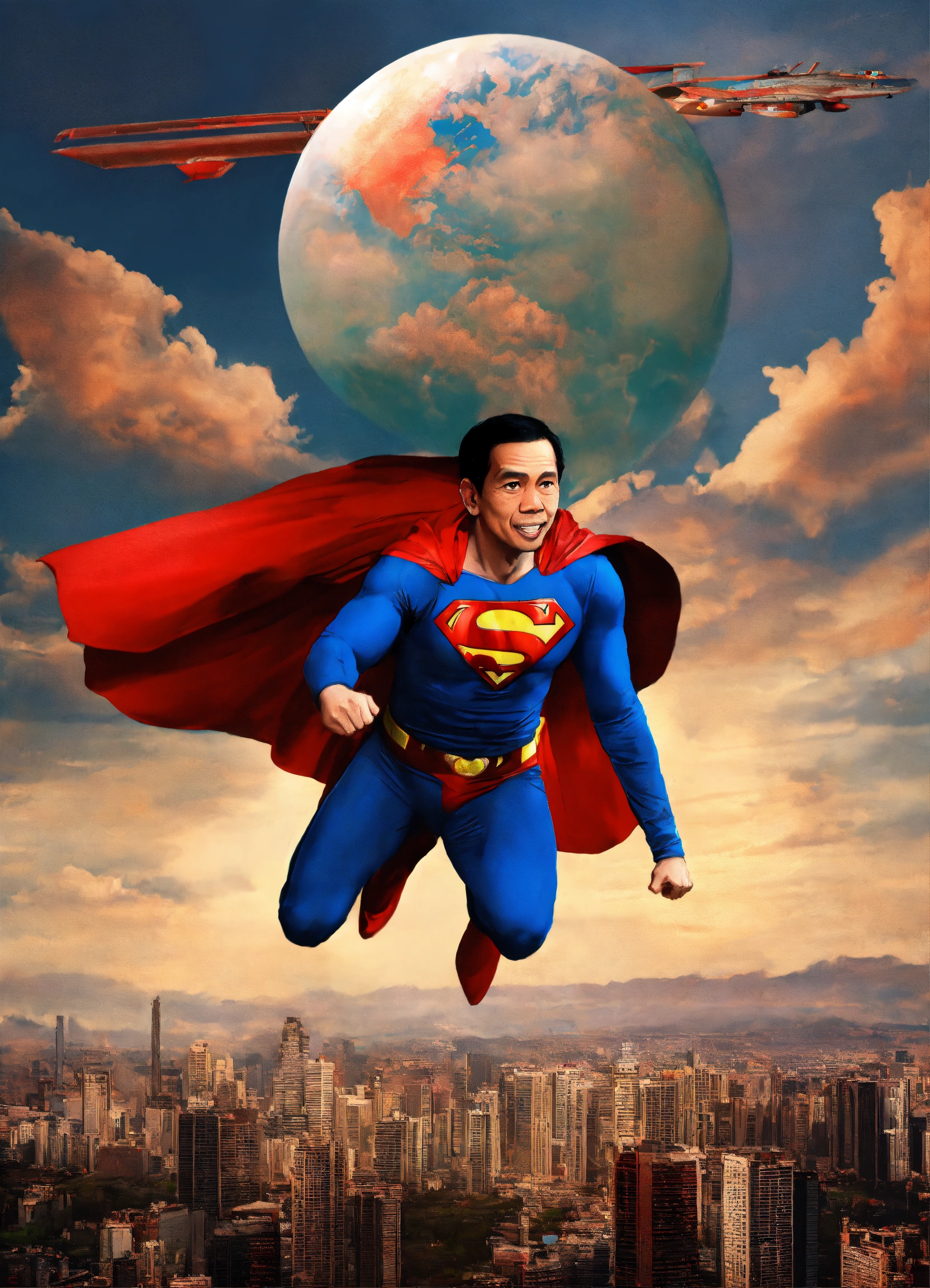 Lexica - Jokowi as superman
