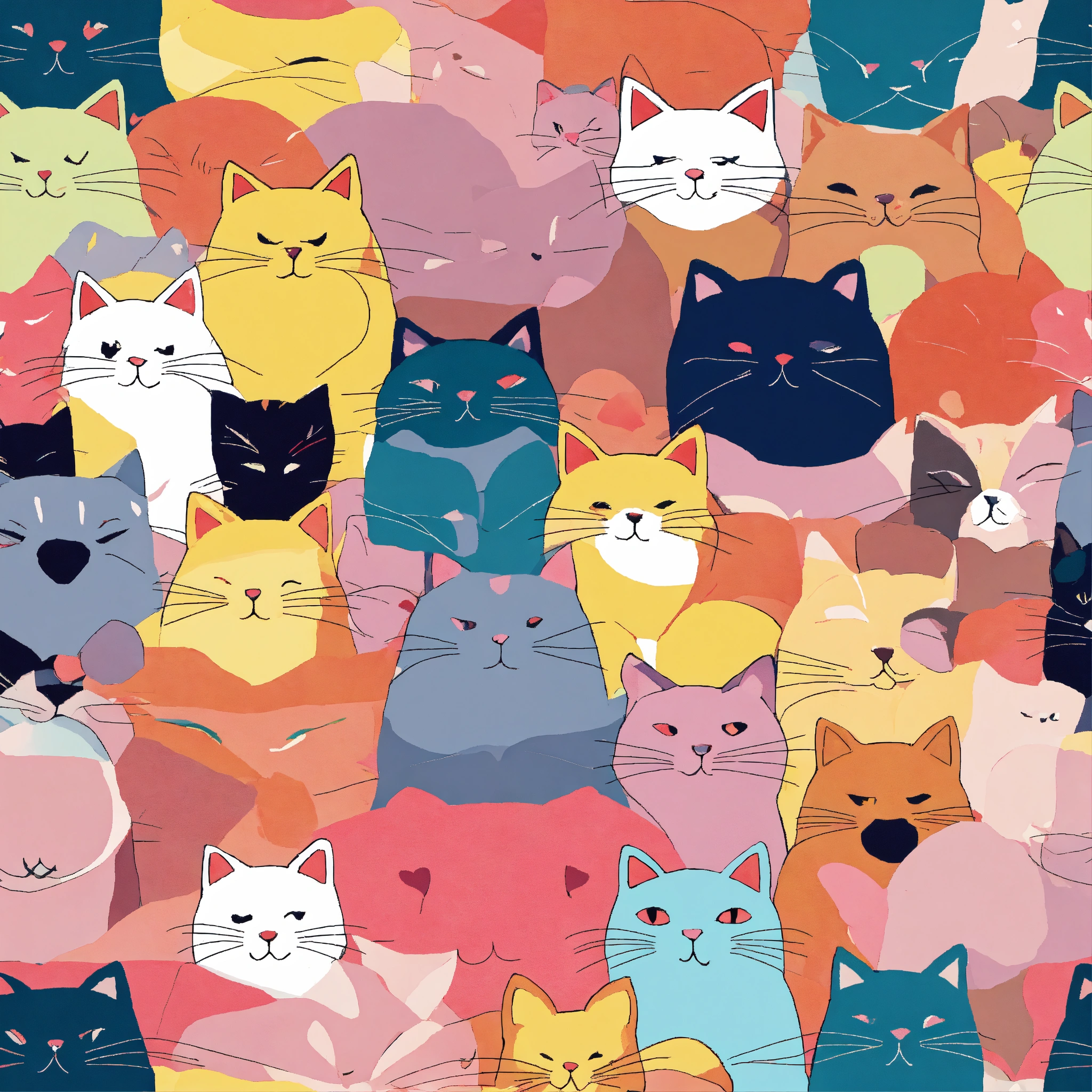 Lexica - Cute Cats in a Variety of Colors