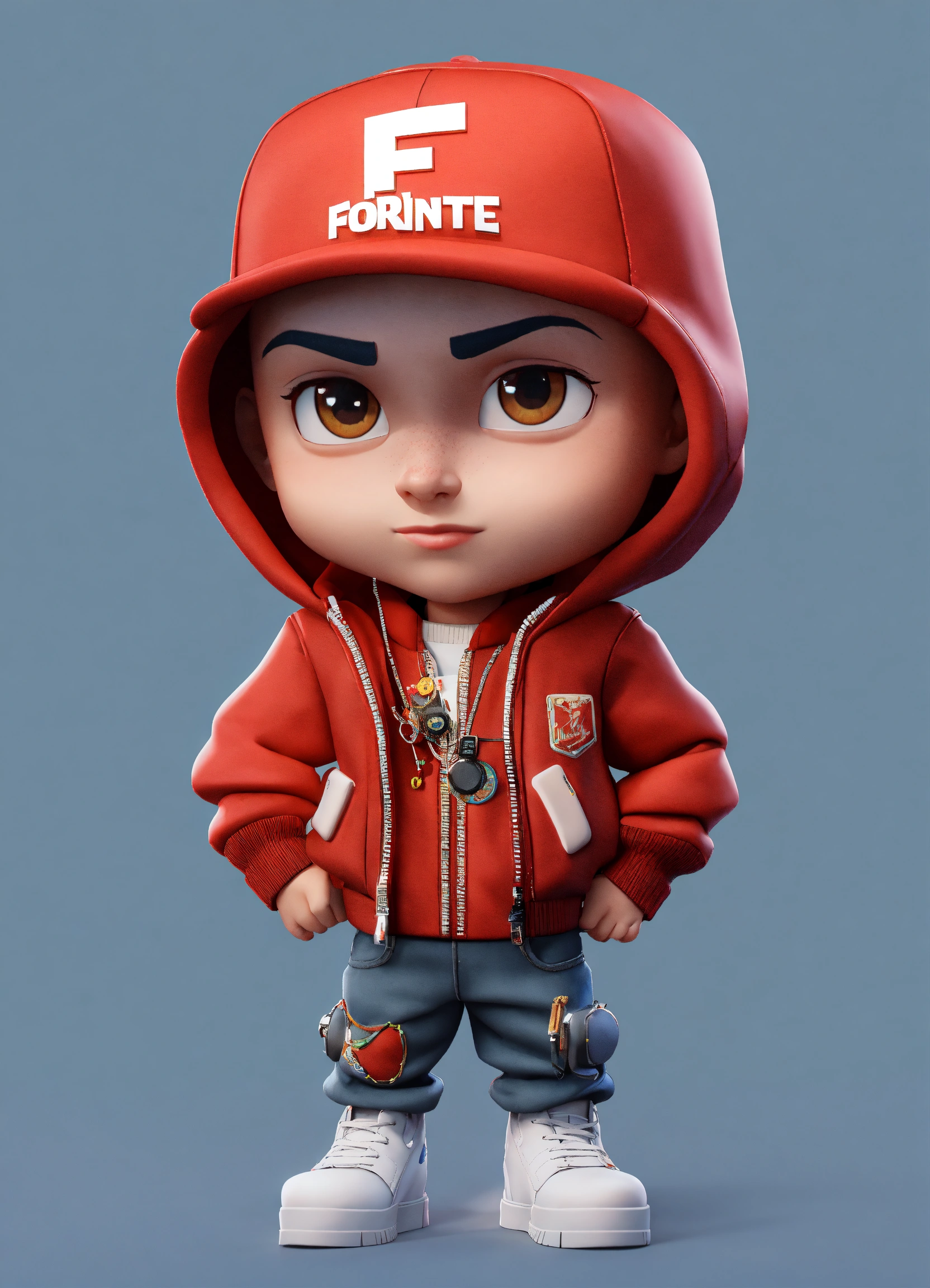 Lexica - Cartoon realistic Eminem rapper in red jacket, adult, disney ...