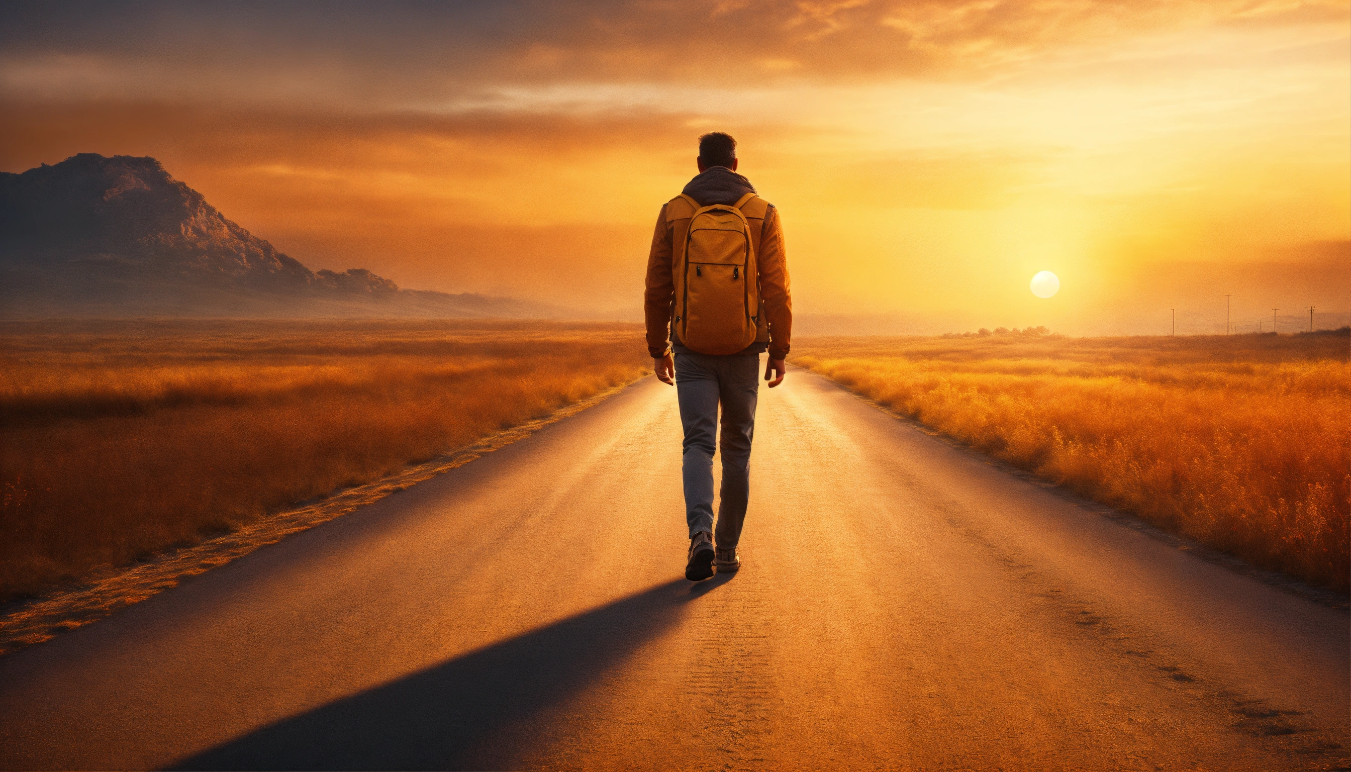 Lexica - Well built man walking, facing forward, close up, universe in ...