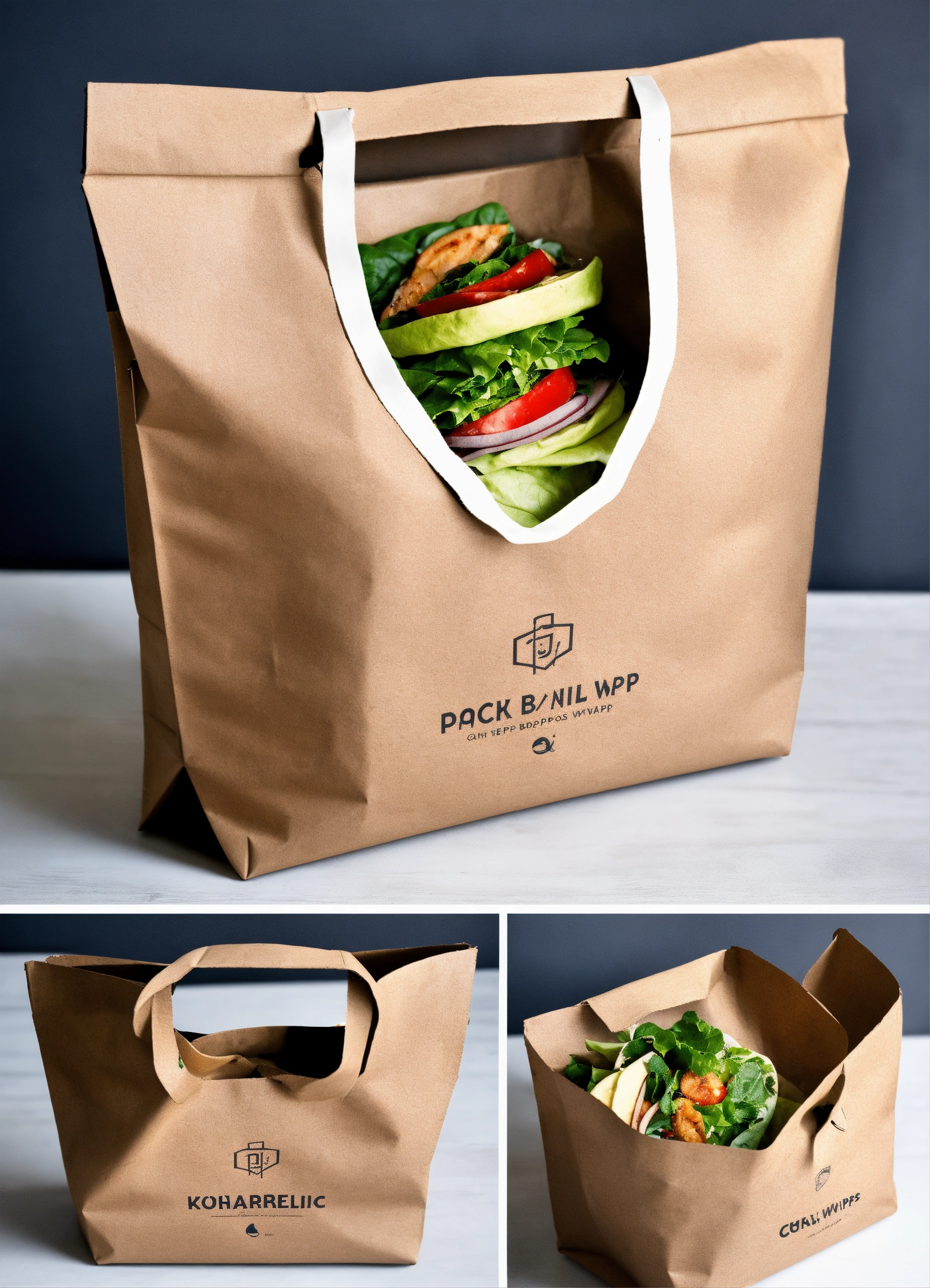 Lexica - An innovative bag cardboard design for individual wraps
