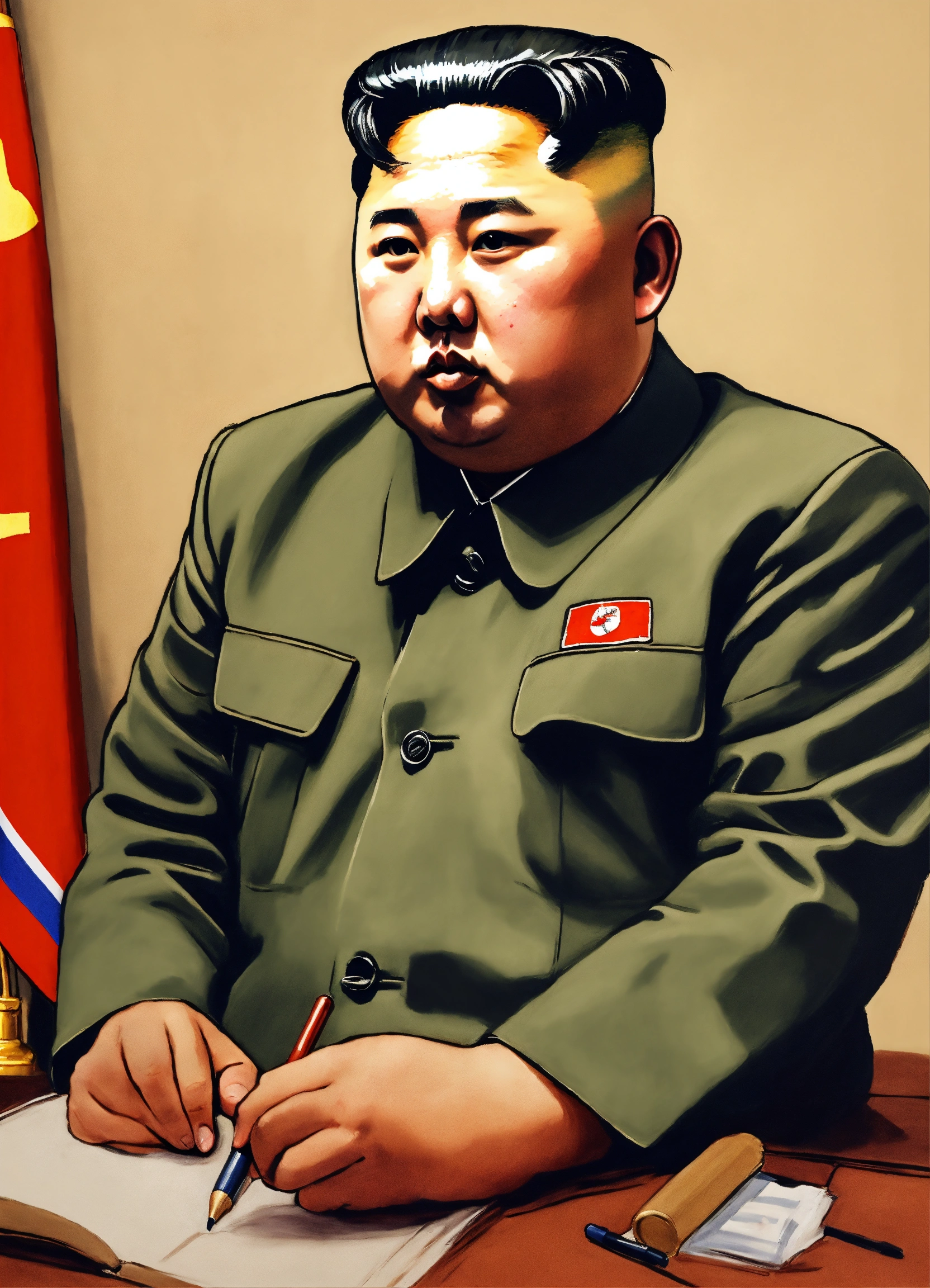 Lexica - Draw Kim Jong-un