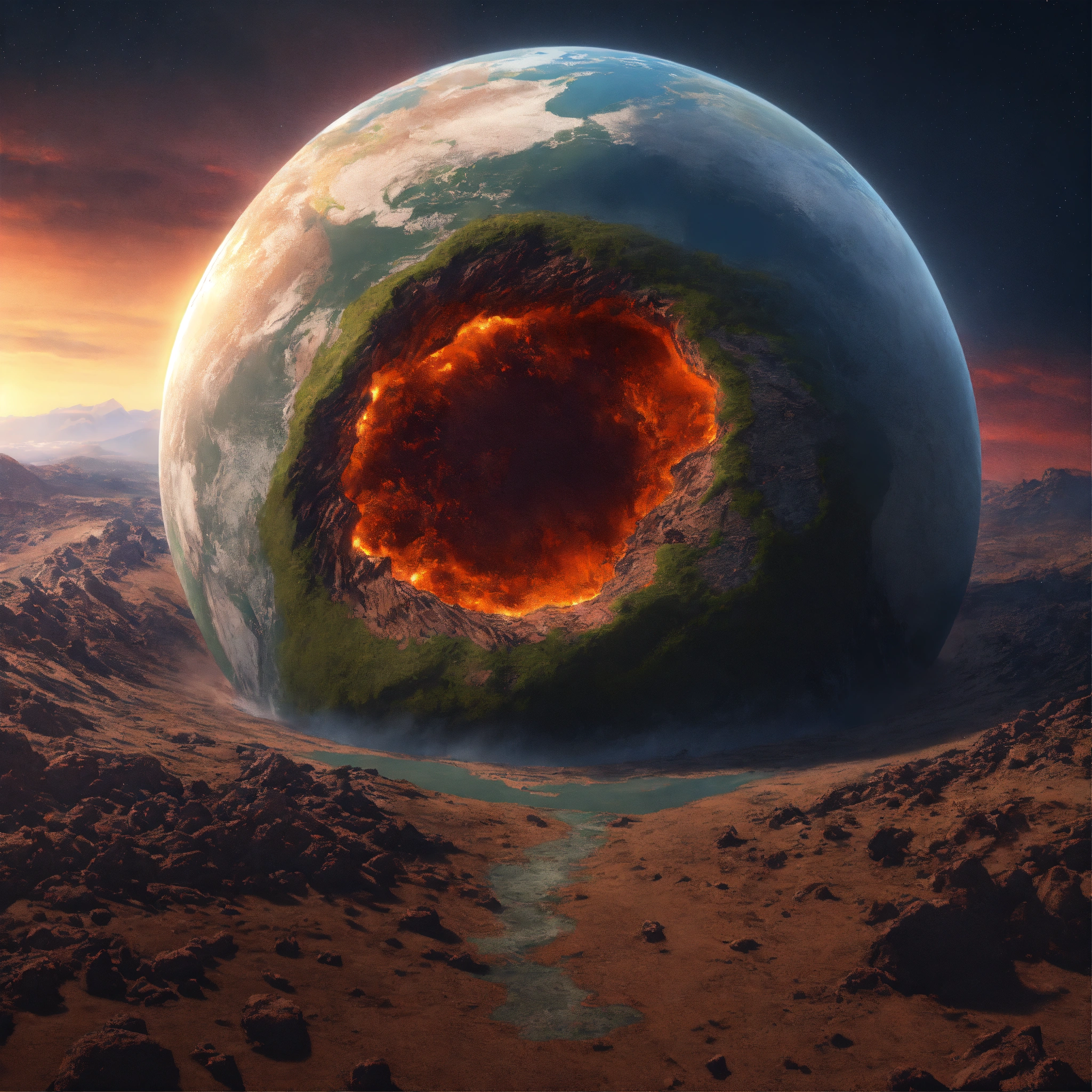 Lexica - Giant swallowing earth, 8k