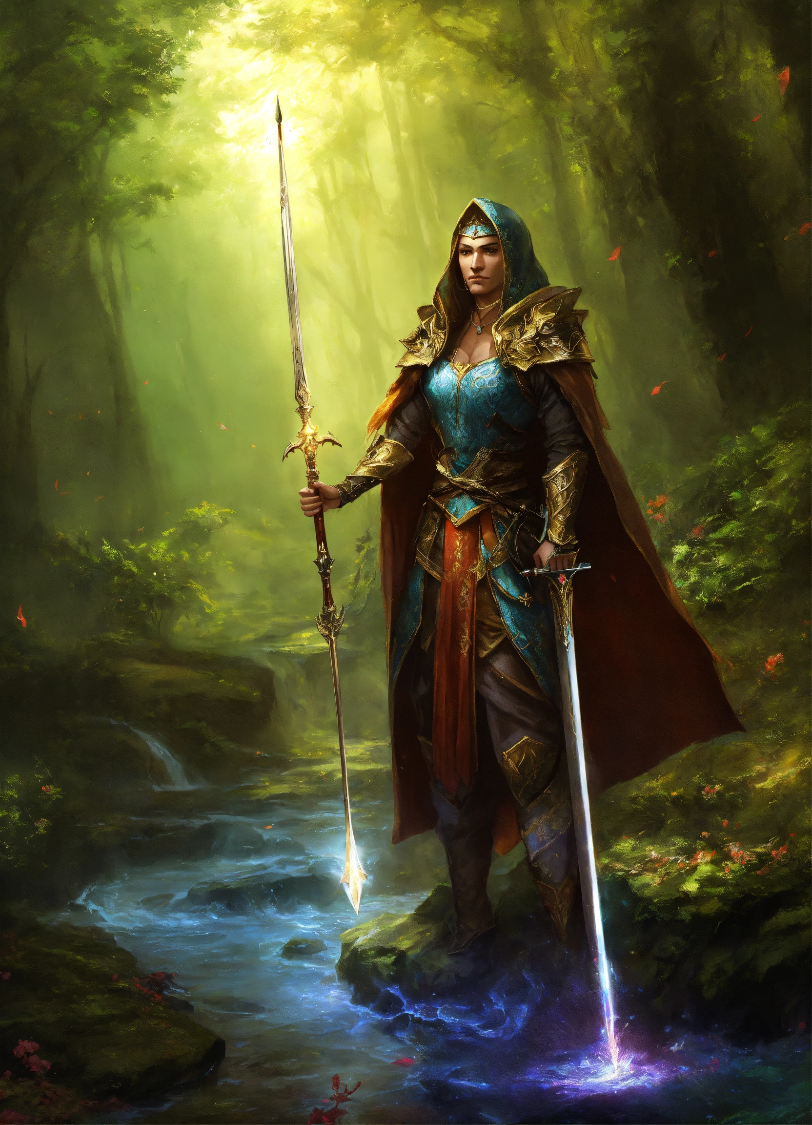 Lexica - Mystical spear, fantasy, fiction, D&D, magic spear, long ...