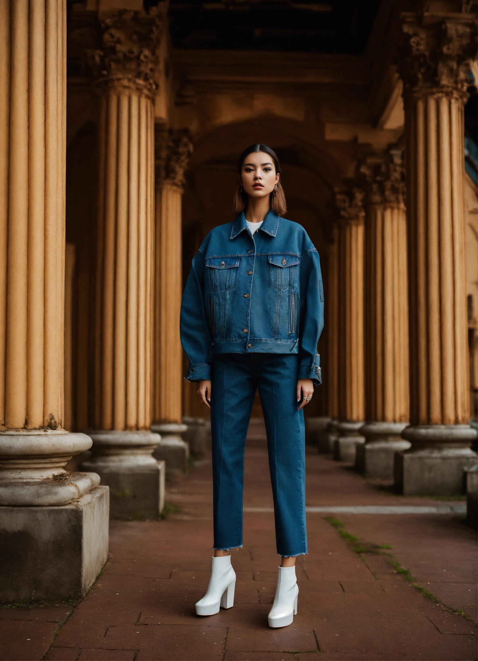 Lexica - Ultra hd! editorial, fashion oversized collection, jeans ...