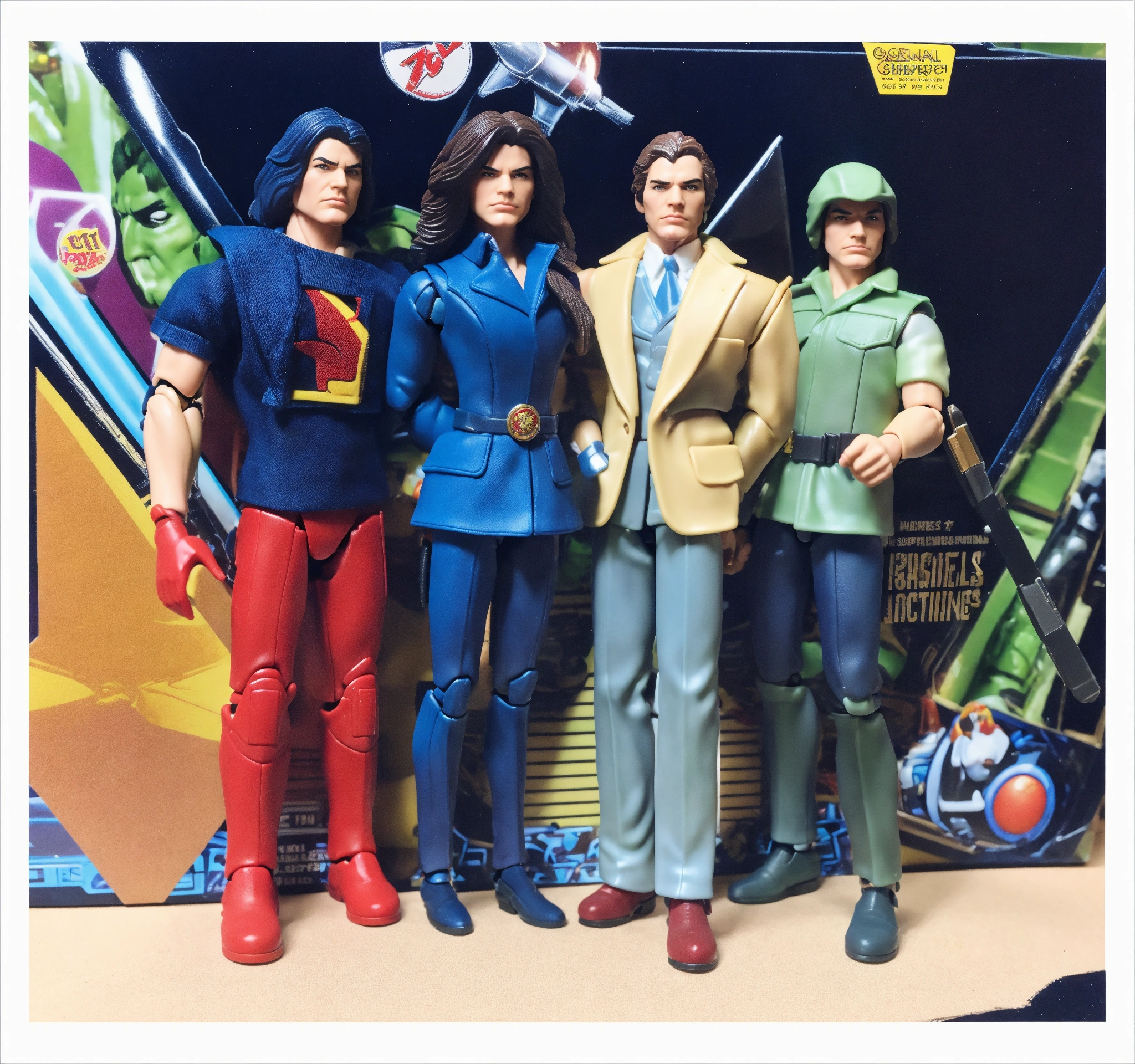 Lexica - Base on this image, create an action figures collectibles ...