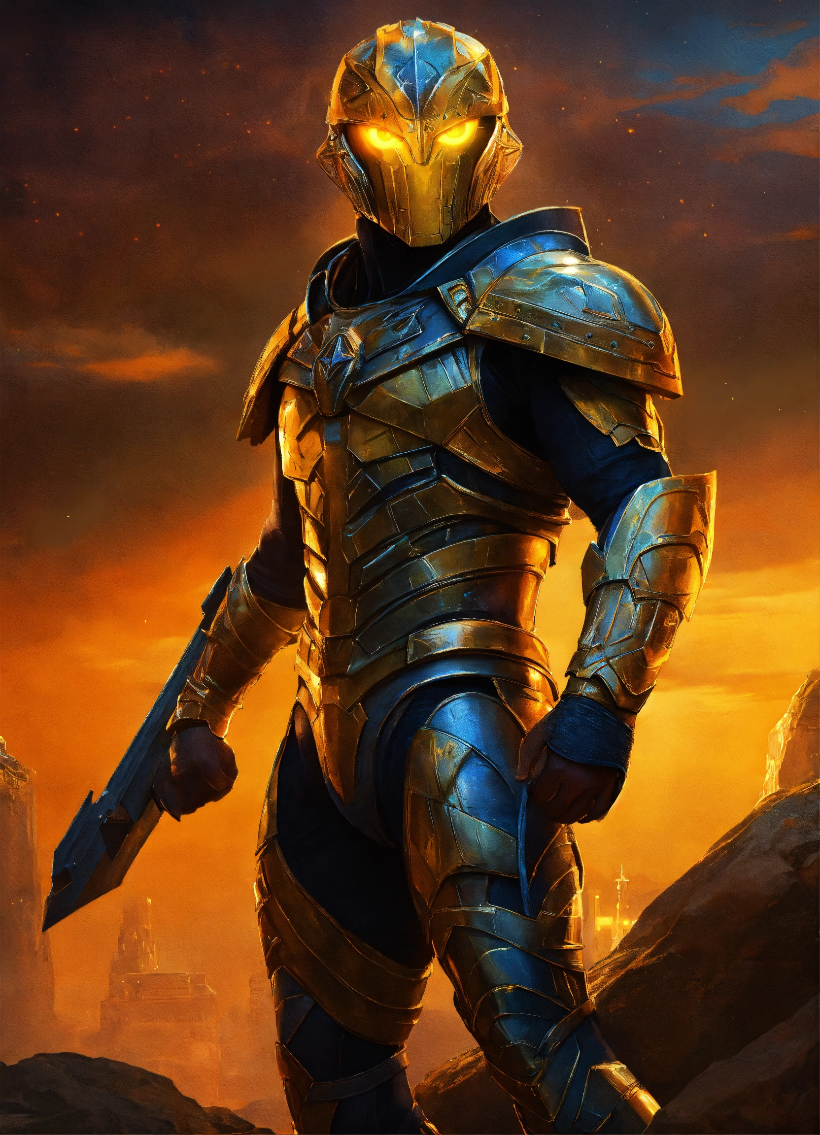 Lexica - Glowing yellow eyes, marvel, highly detailed, gladiator belt ...