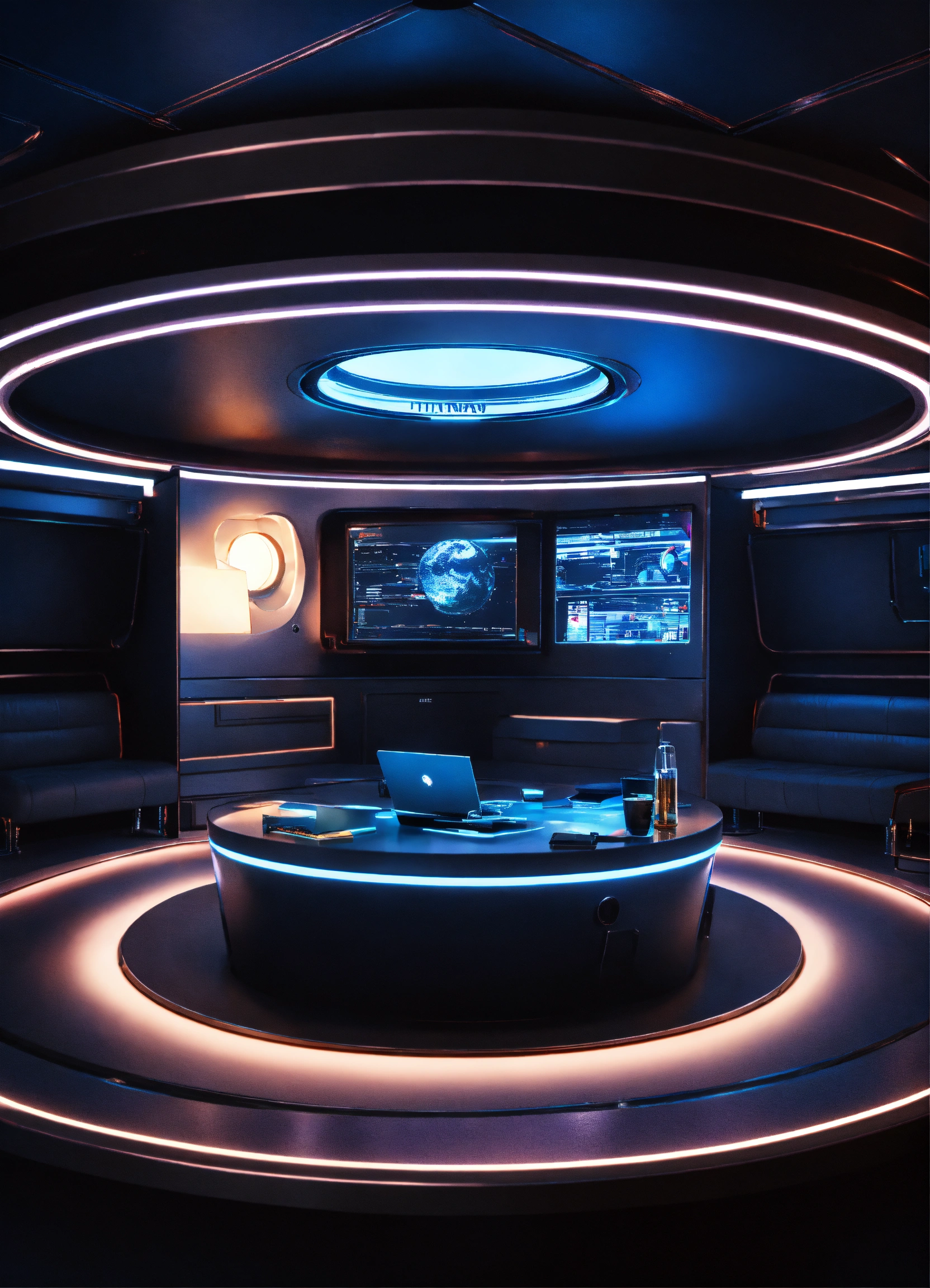 Lexica - VIew of a empty hi tech titanium security briefcase open on a ...