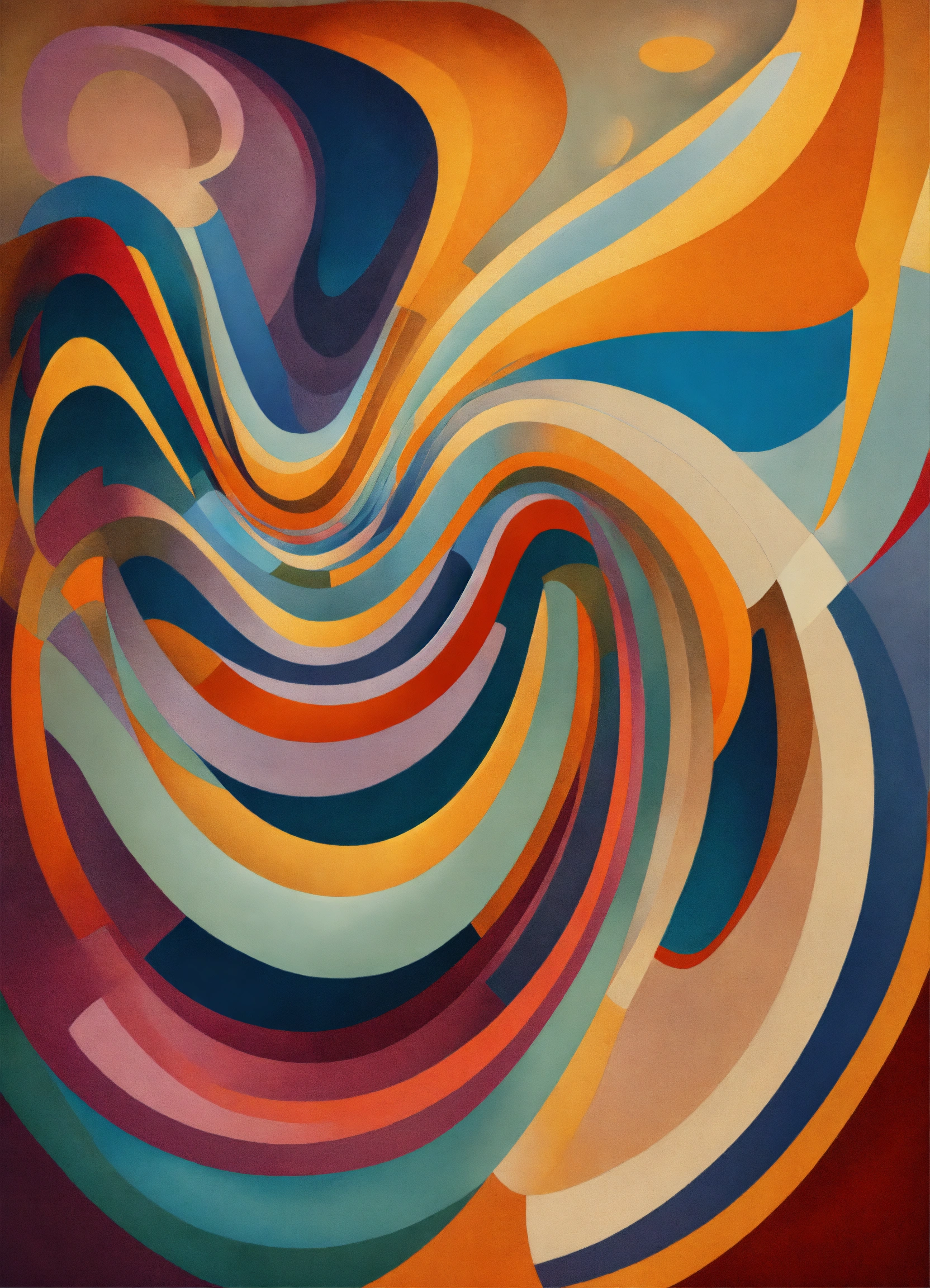 Lexica - Abstract design and minimalist of Interstellar Bliss cubist ...