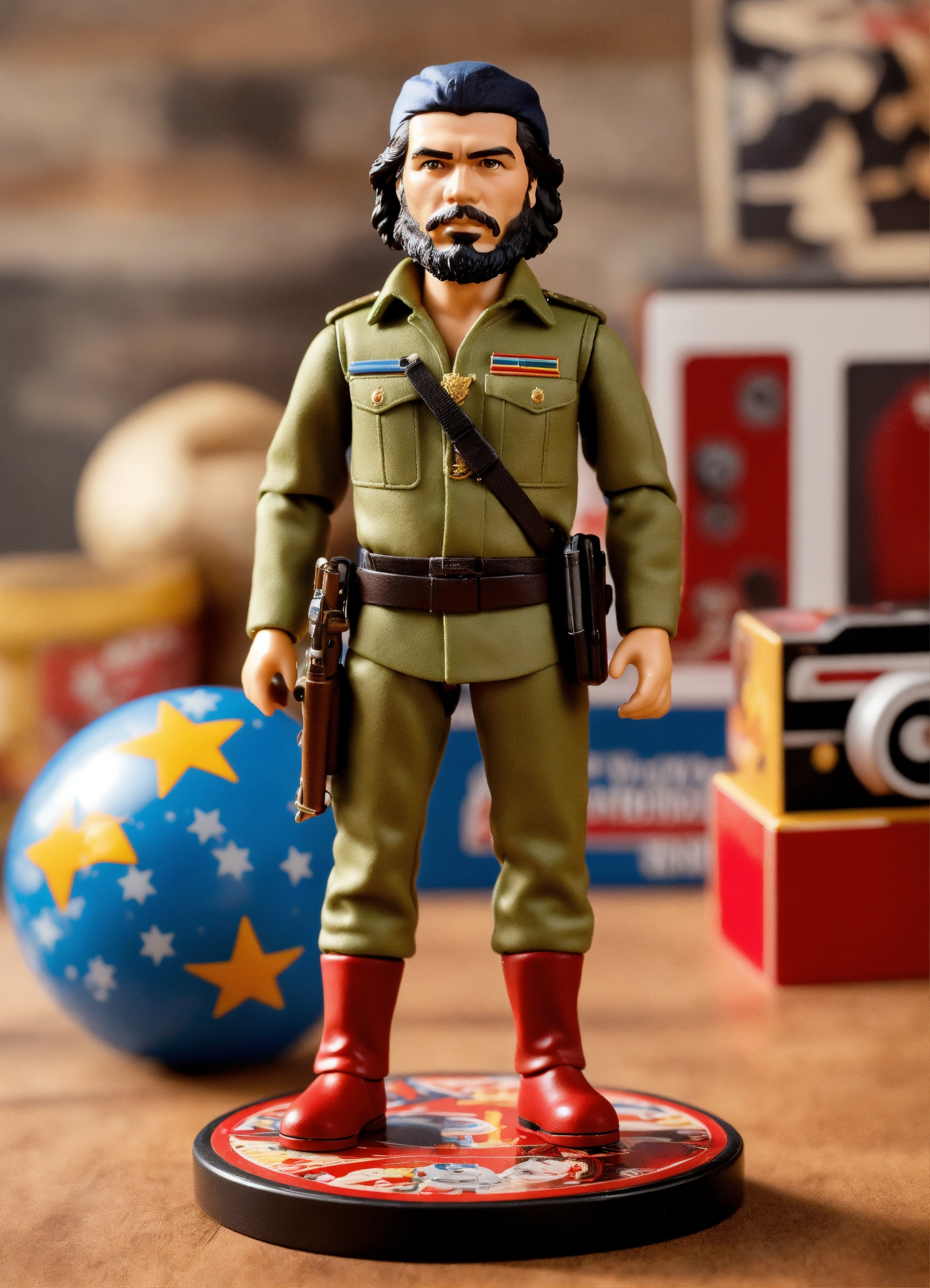 Lexica - "Create a 'Super 7' style toy figure, inspired by Super 7 ...