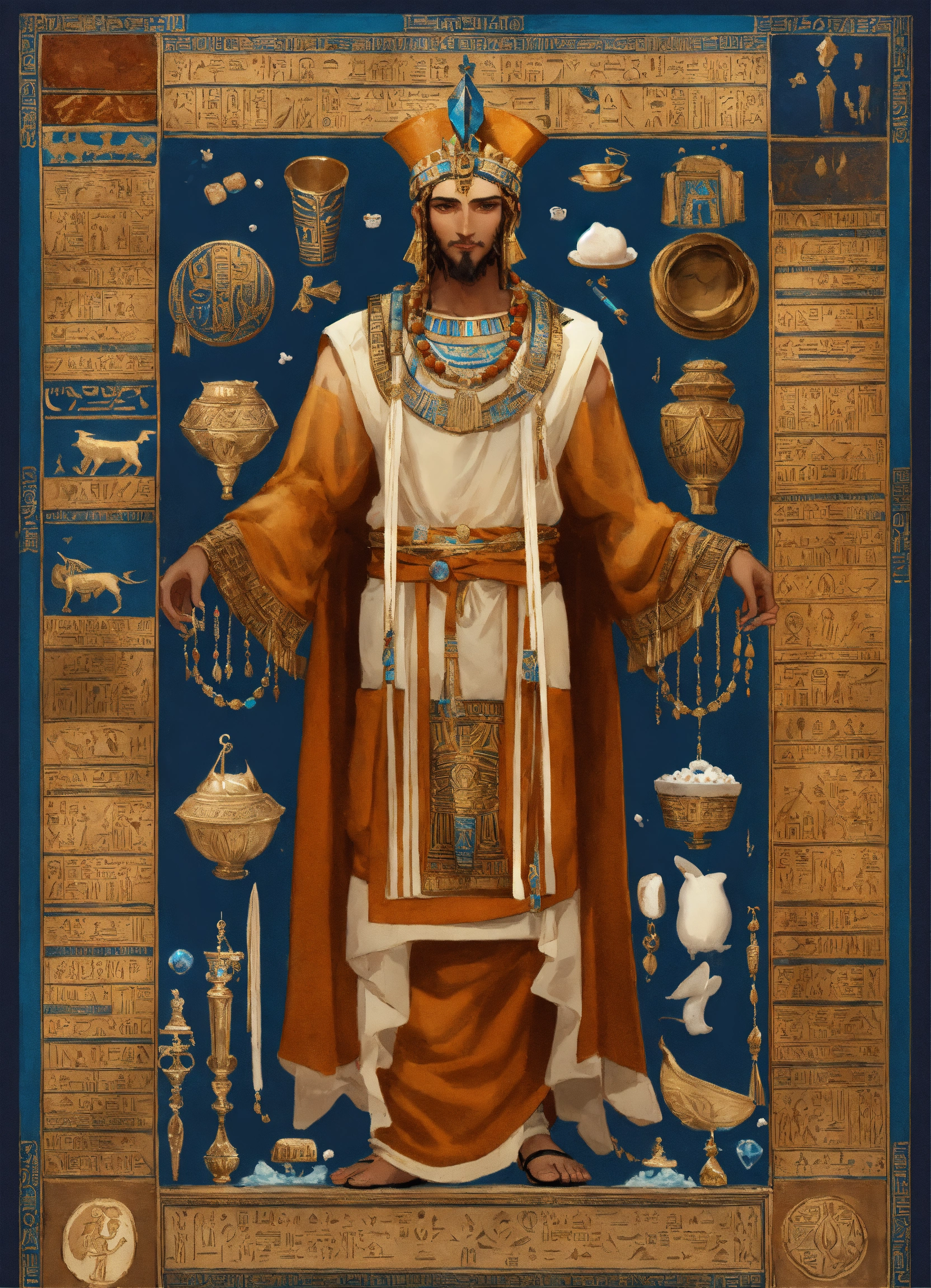 Lexica - Zagreus, God of Ambrosia, Marshmallows, and Soma 1. **Figure ...