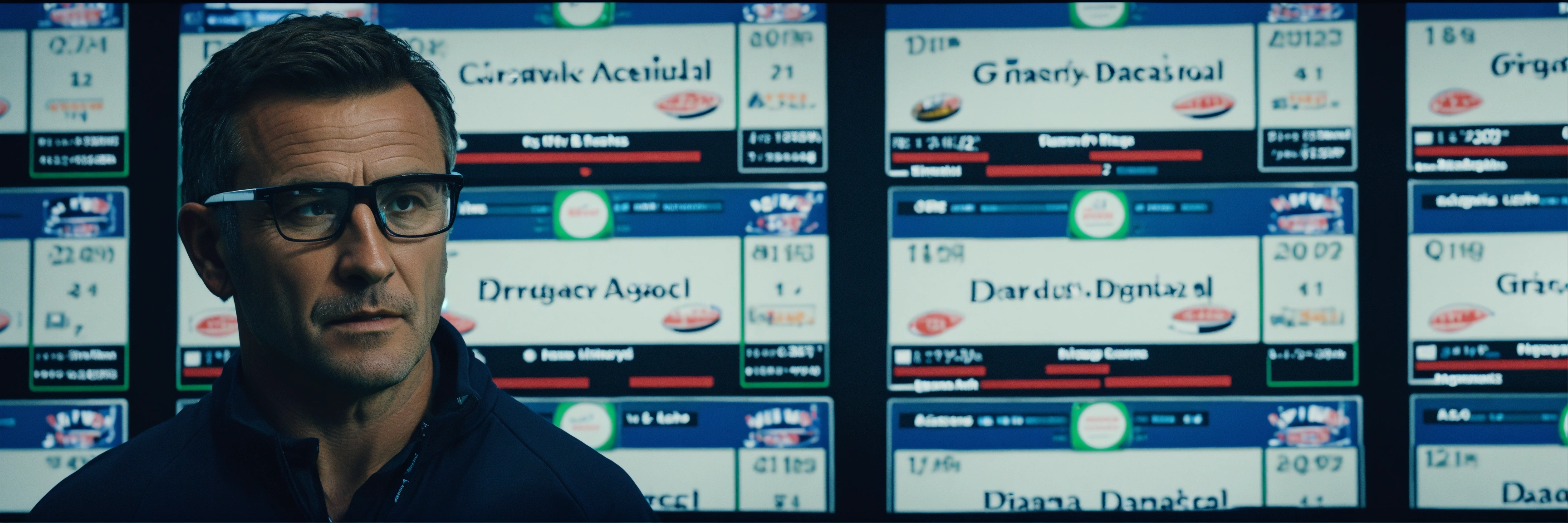 Lexica - Portrait of a french rugby coach wearing a pair of oversized ...