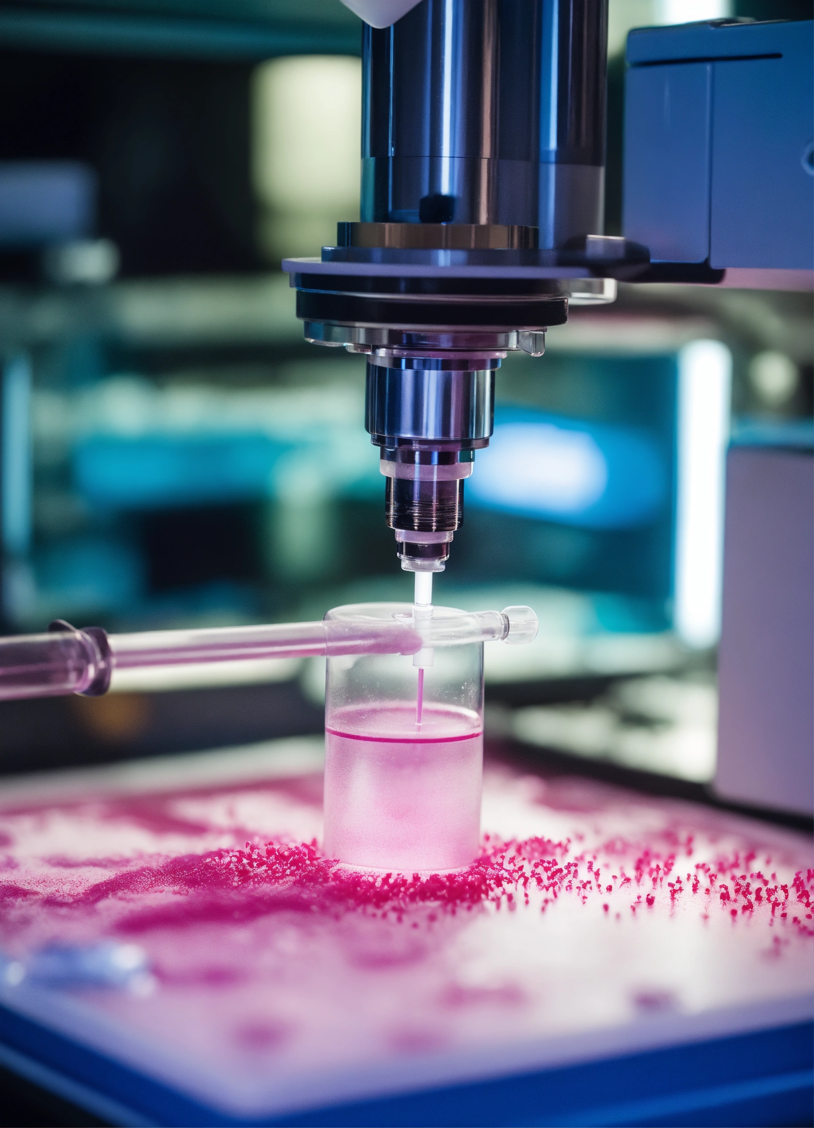 Lexica - 3d bioprinting of single fine channles in white mass with ...