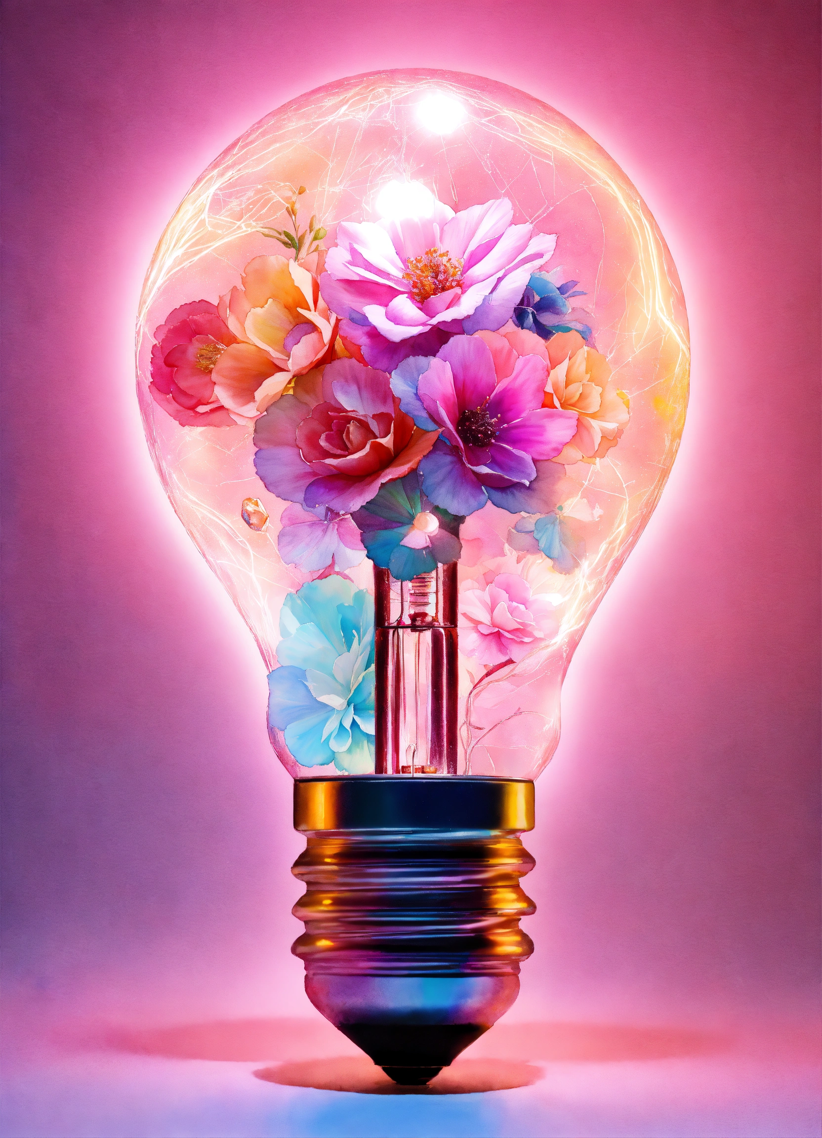 Lexica - Pastel light pink Mummy inside, edison lightbulb heart shaped ...