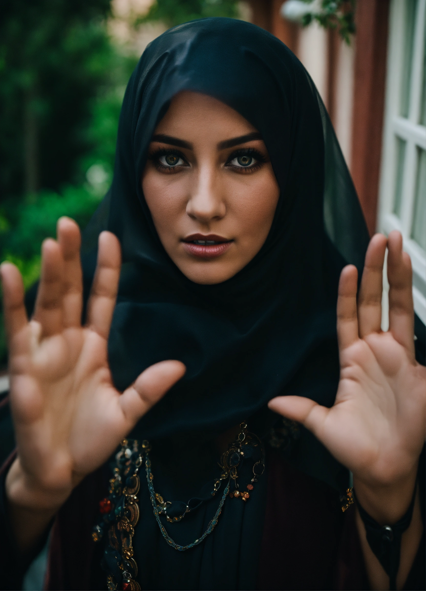 Lexica - Woman with doom gaze, extremely powerful hypnotic eyes wearing ...
