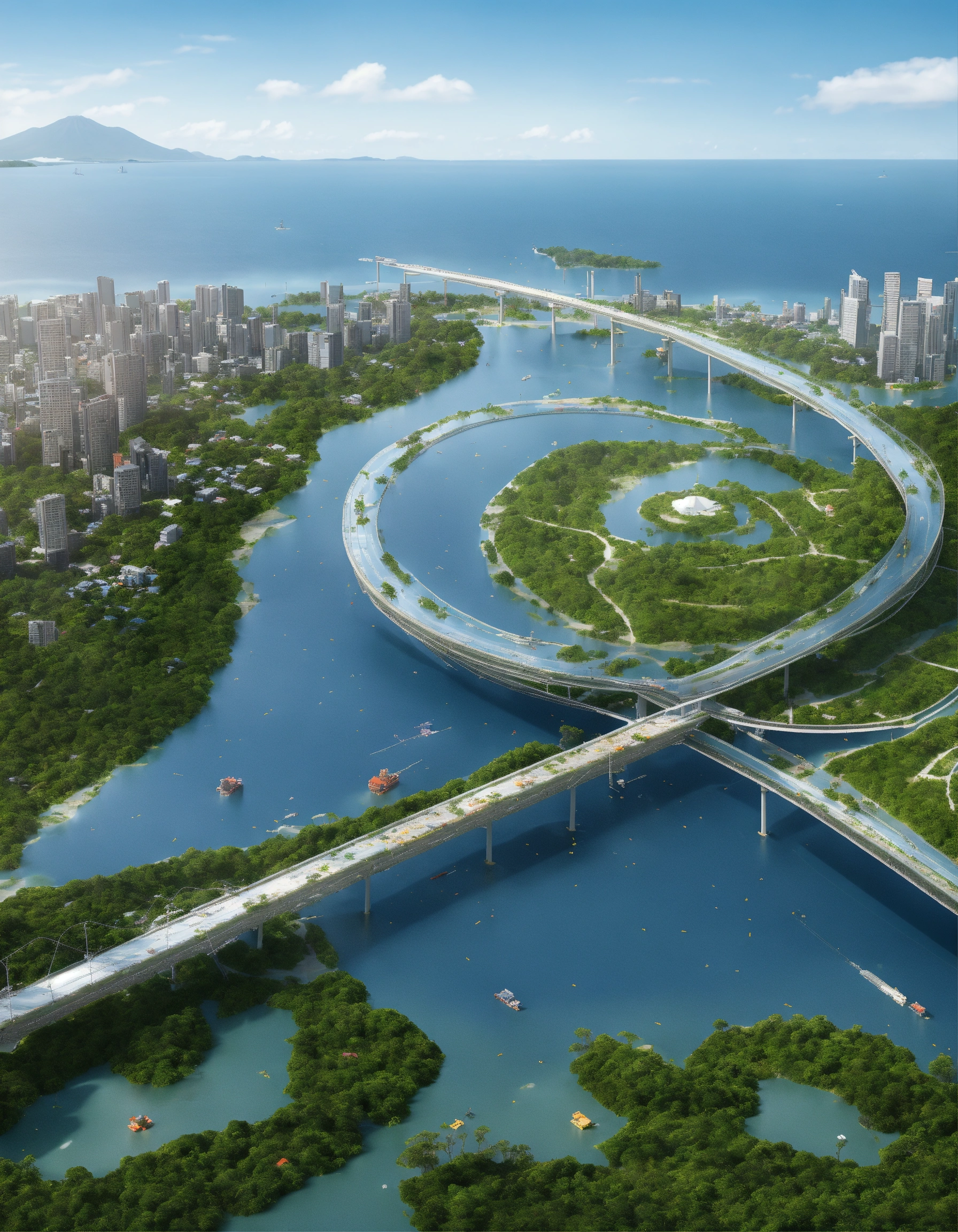 Lexica - Imagine a vision of future Tokyo in 2050 with networks of ...