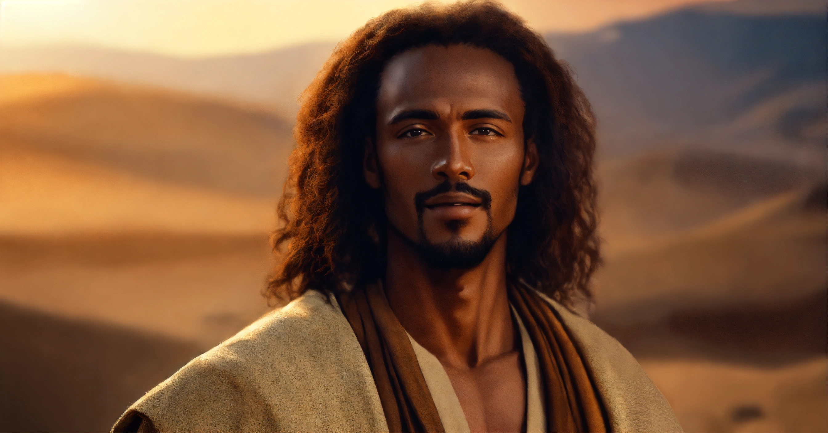 Lexica - Illustrate a view of a handsome, strong, broad-shouldered ...