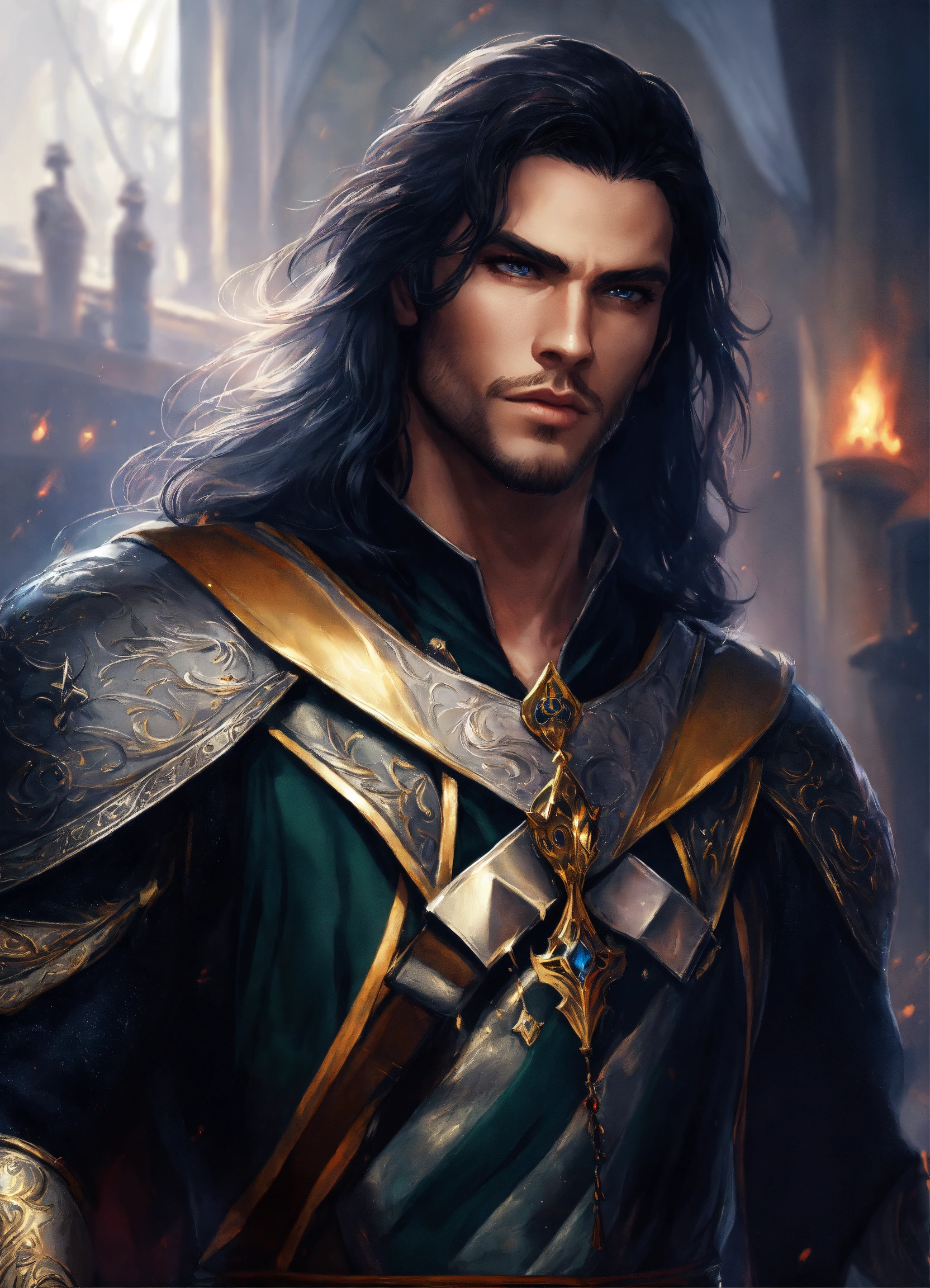 Lexica - Medieval fantasy, fierce, digital art, art by artgerm, Prince ...