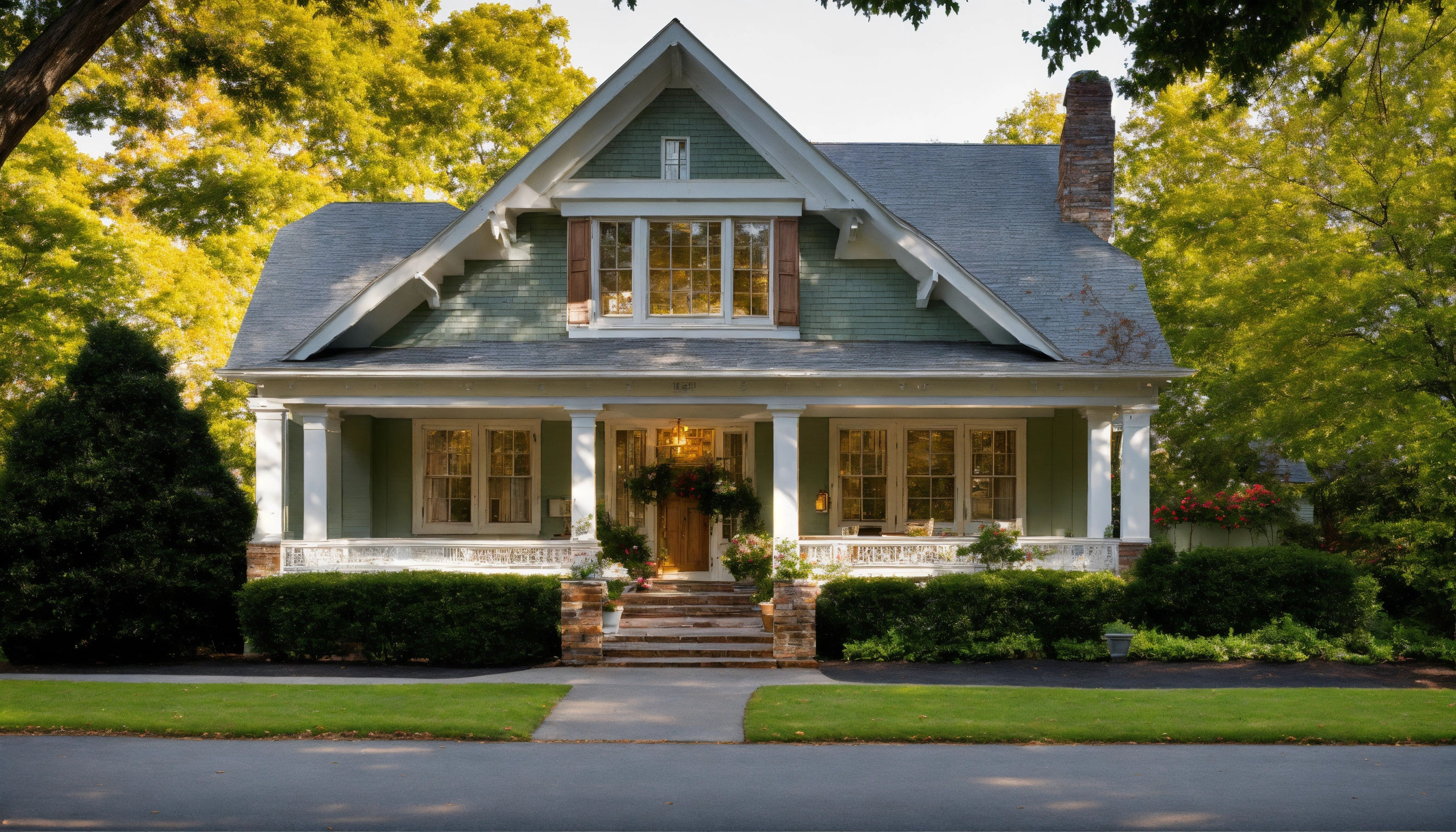 Lexica - 1920s colonial revival house